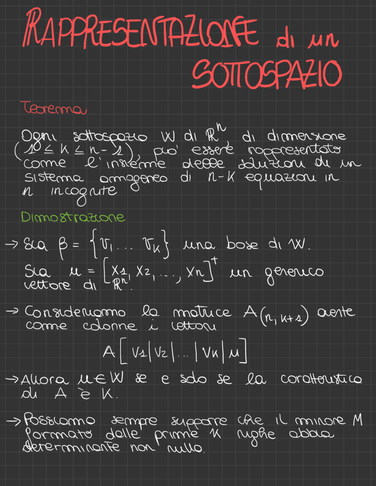 Teoremi Con Dimostrazione Geometria E Algebra Lineare 18 33 Docsity