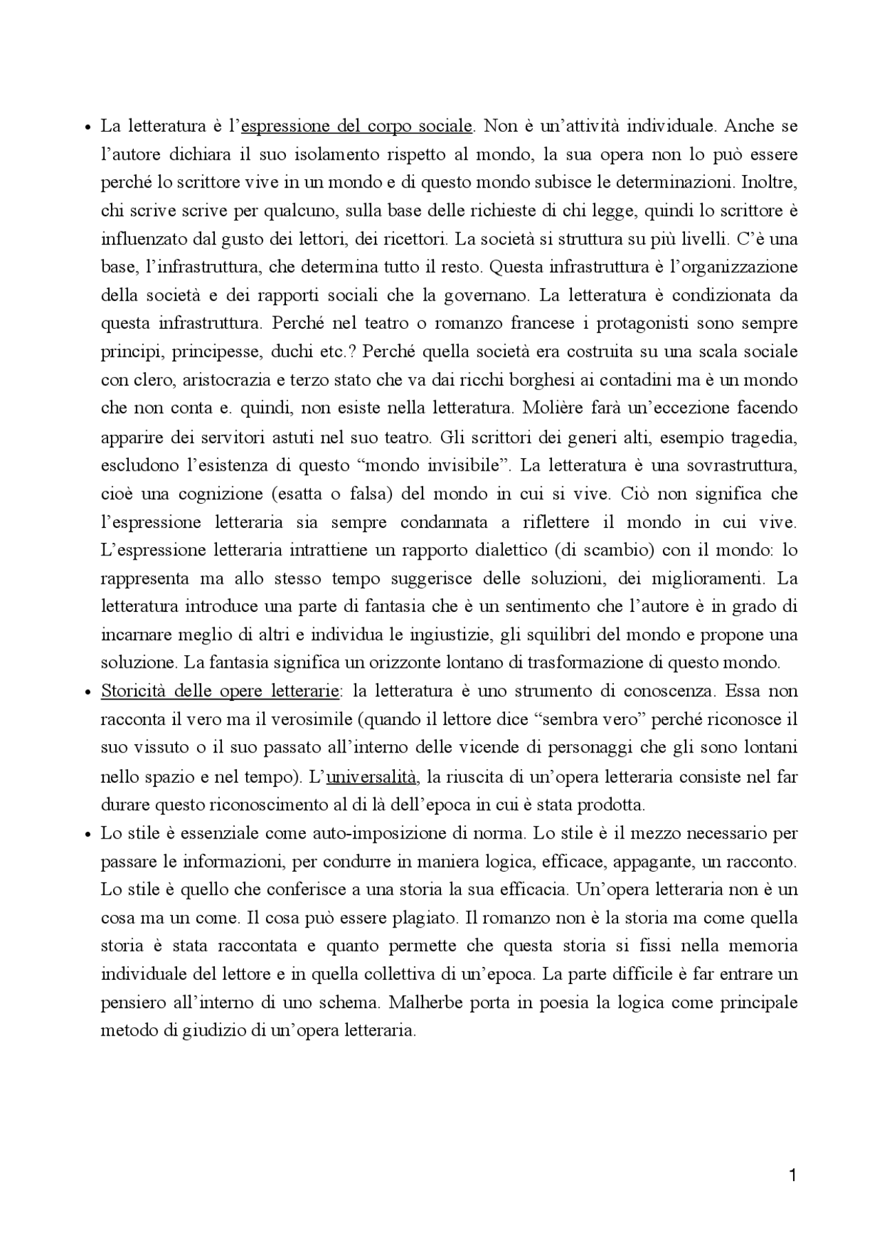 La Letteratura Francese Dal Rinascimento Al Classicismo Giovanni