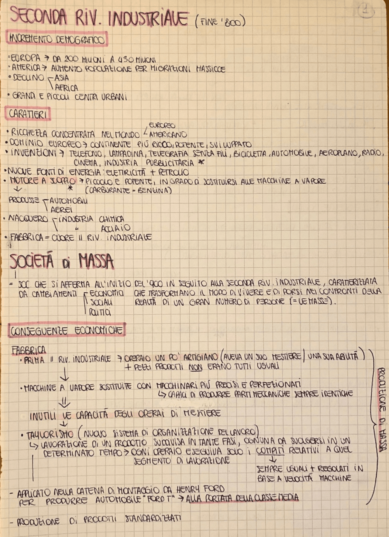 Programma Storia Di Quinta Docsity