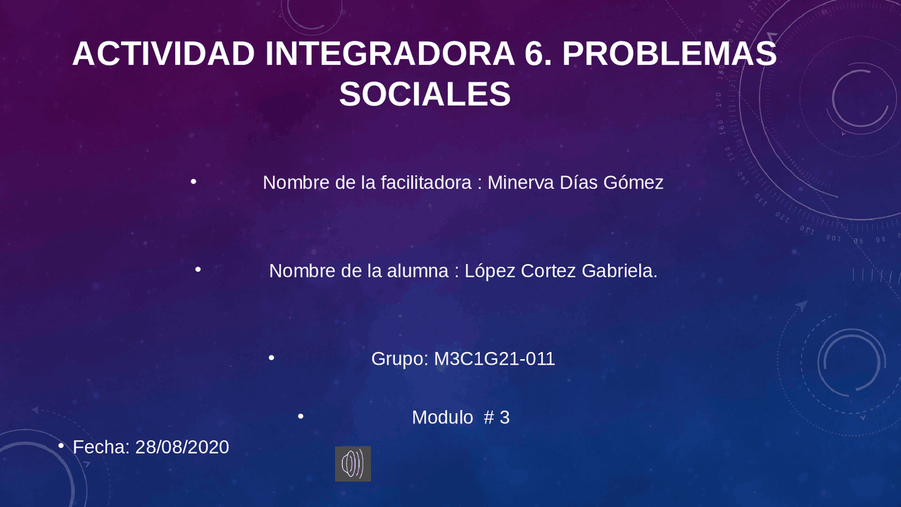 Actividad Integradora 6 Problemas Sociales Docsity