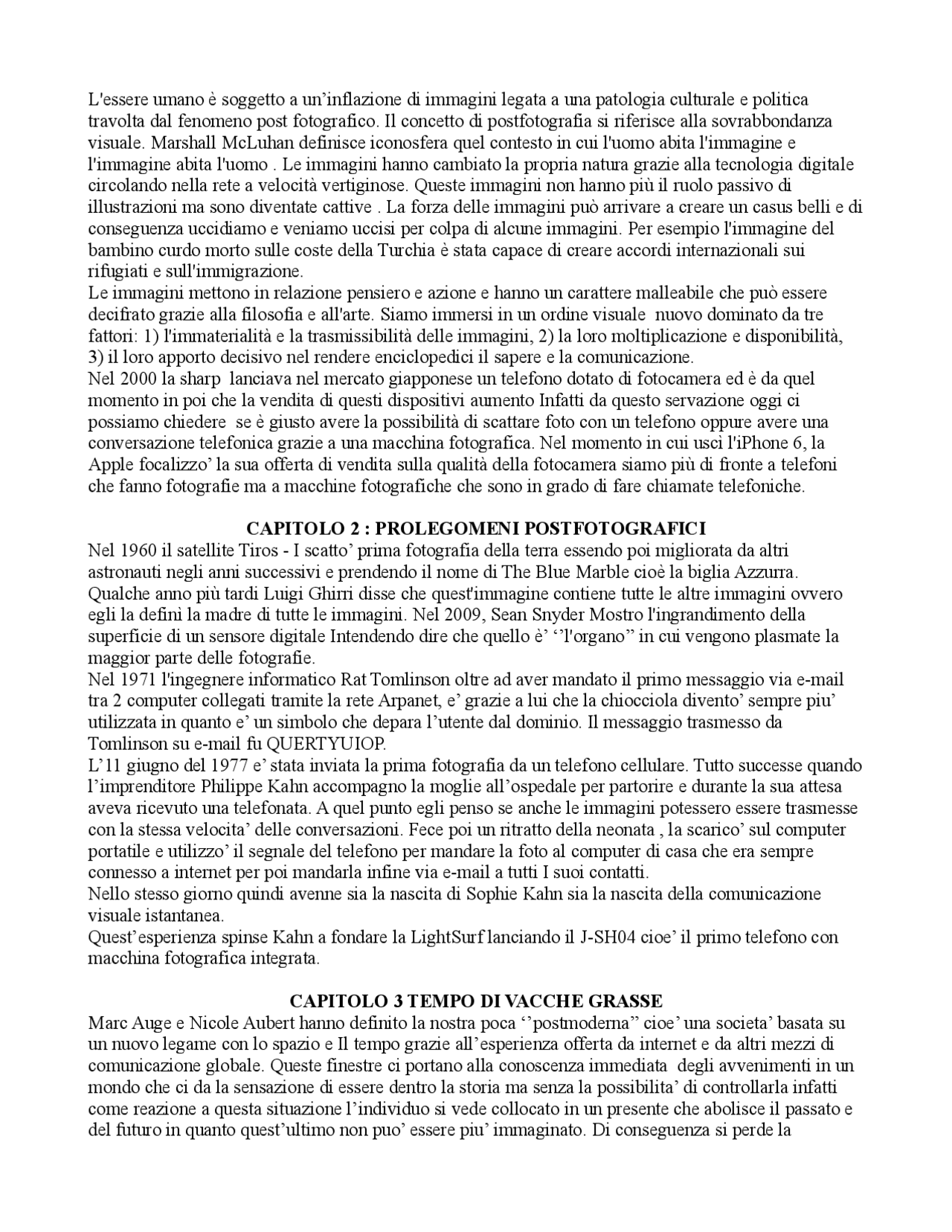 La Furia Delle Immagini Joan Fontcumberta Docsity