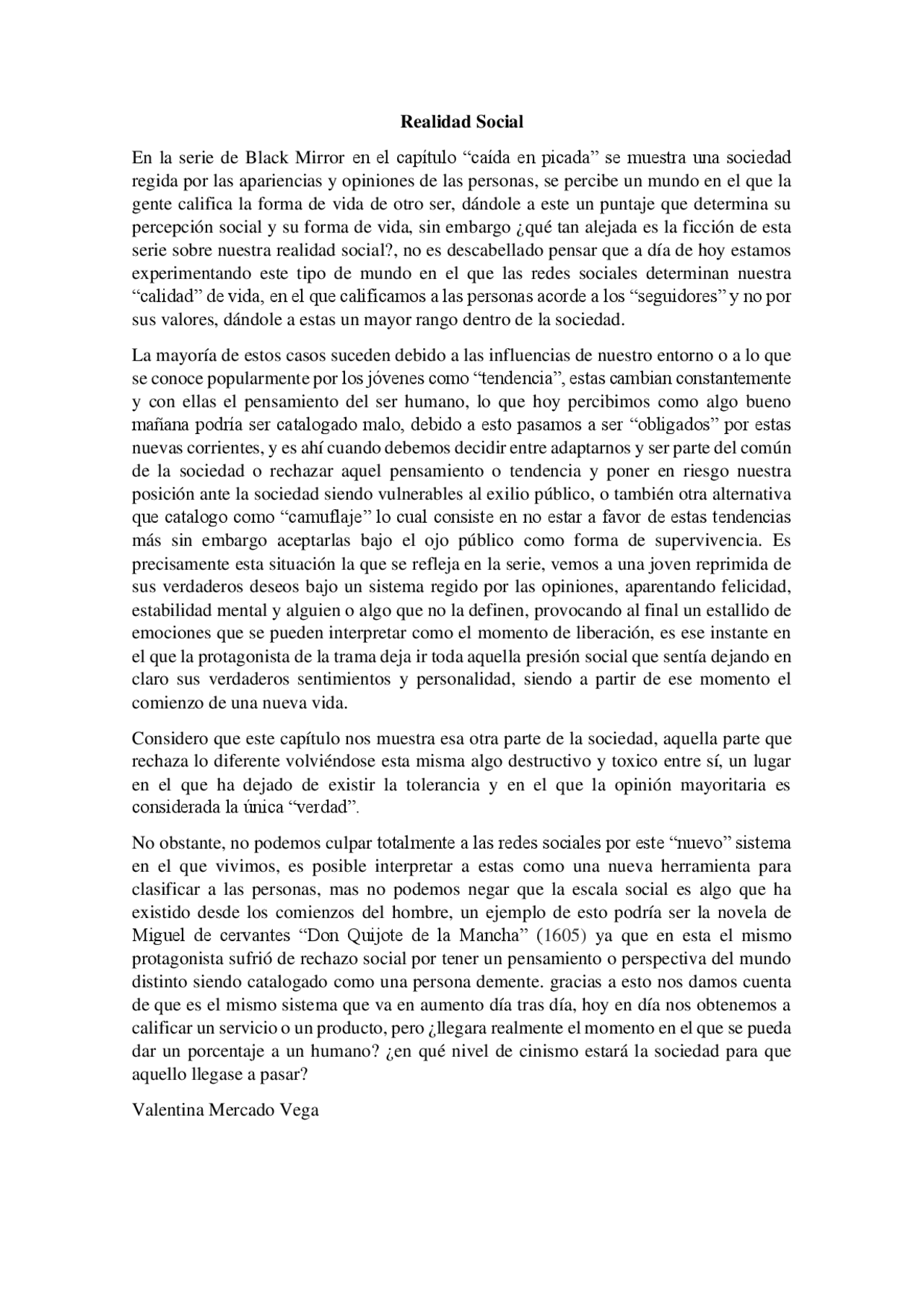 Análisis Cap 1 T3 De Black Mirror Docsity