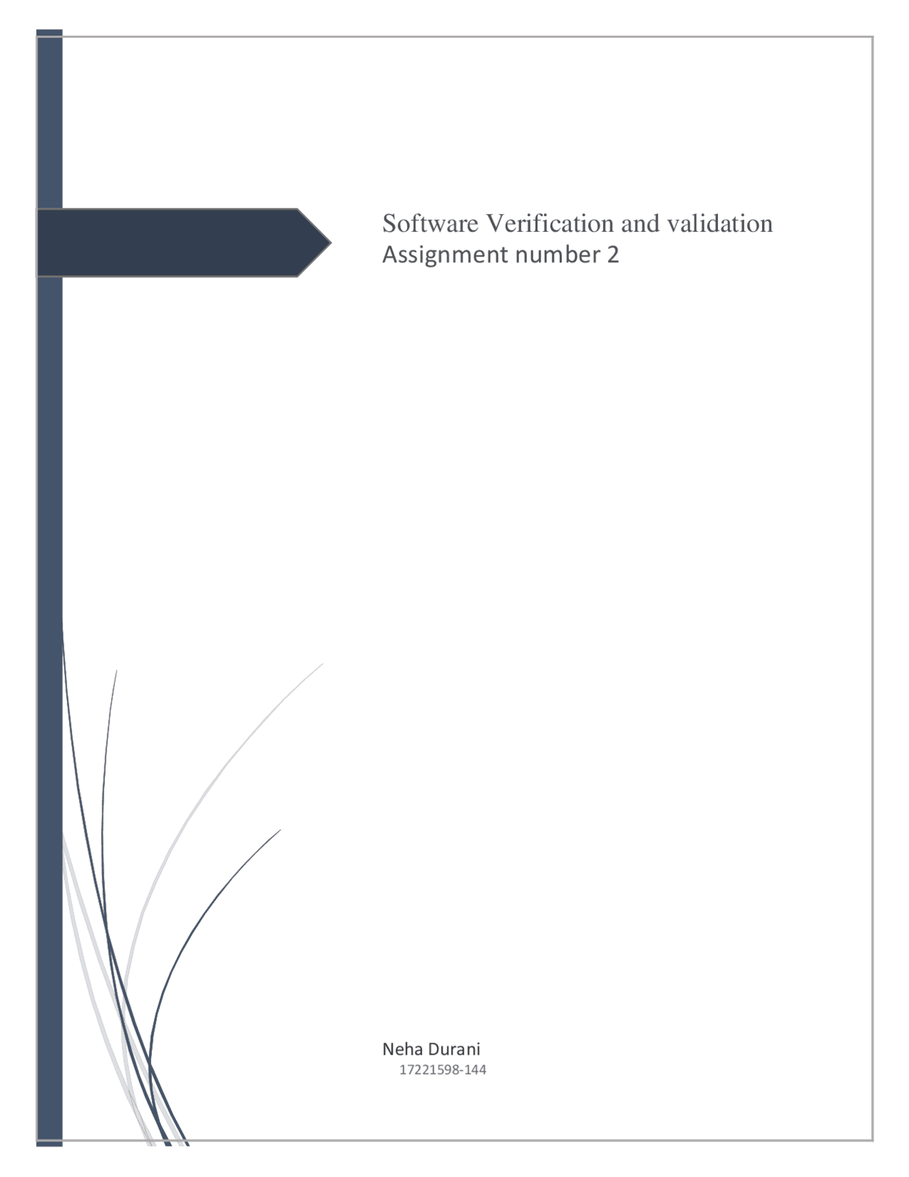 Assignment Solution Docsity
