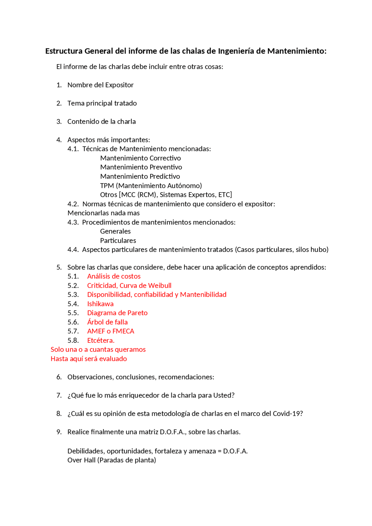 Contenido De Informe - Docsity