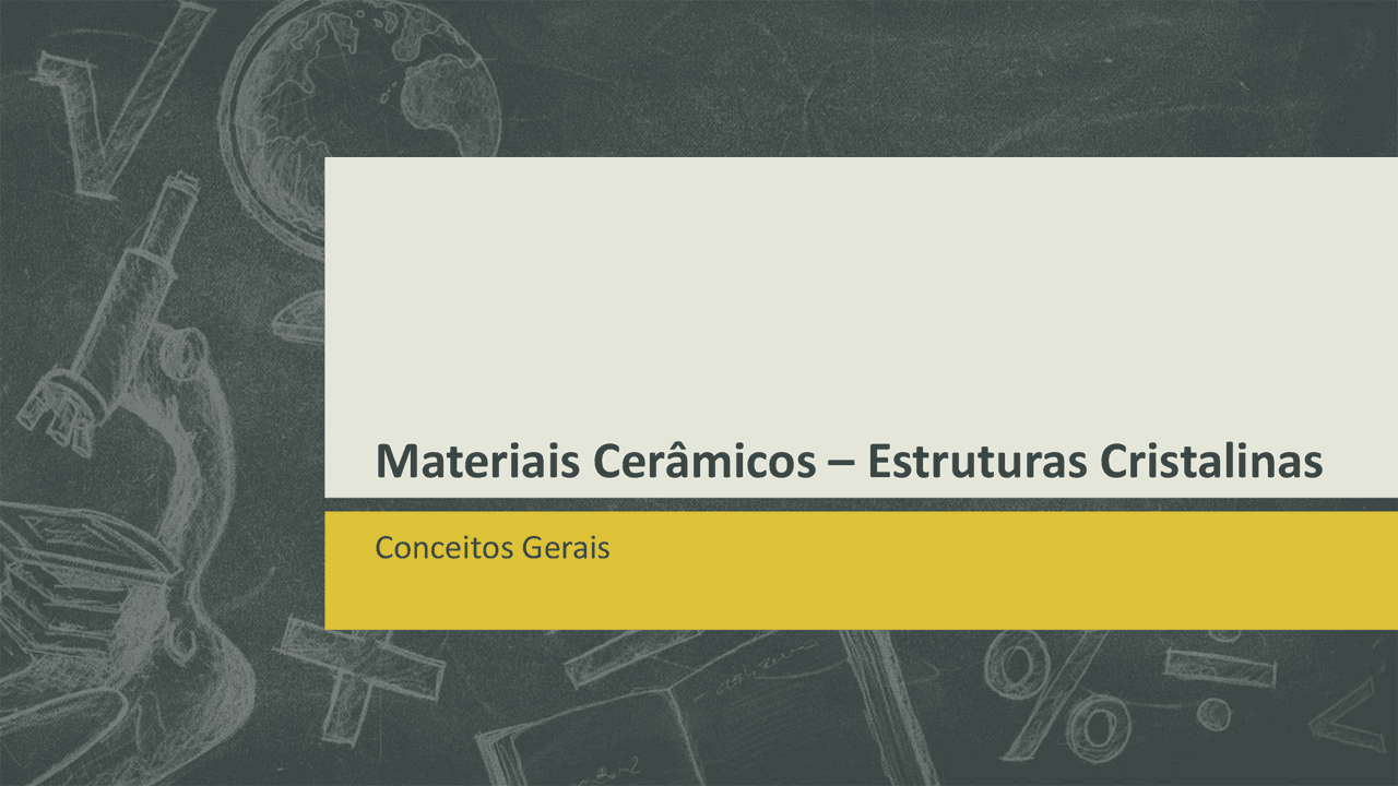 Estrutura De Materiais Cerâmicos Docsity