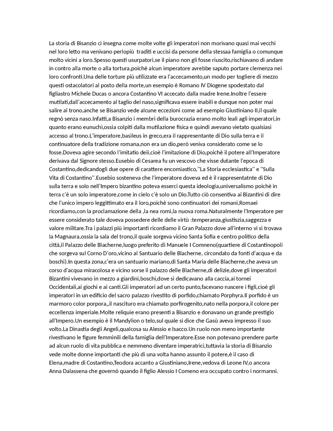 Storia Bizantinacostantinopoliharris Appunti Di Storia Docsity