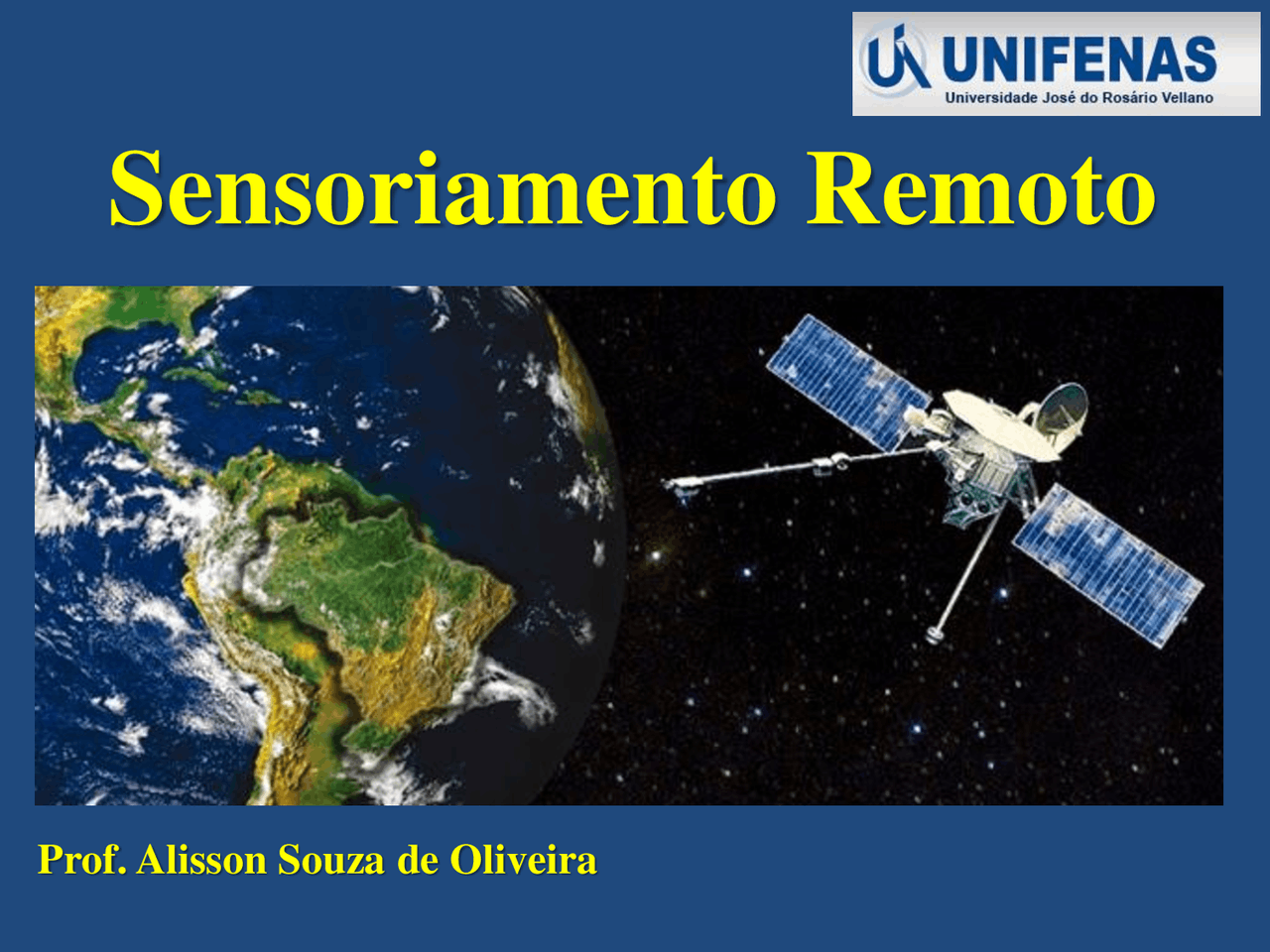 Sensoriamento Remoto - Docsity