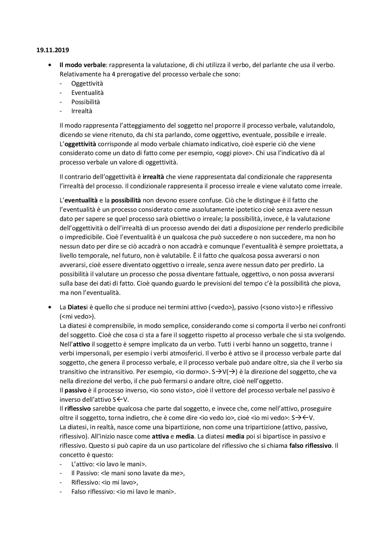 Appunti Di Glottologia Docsity