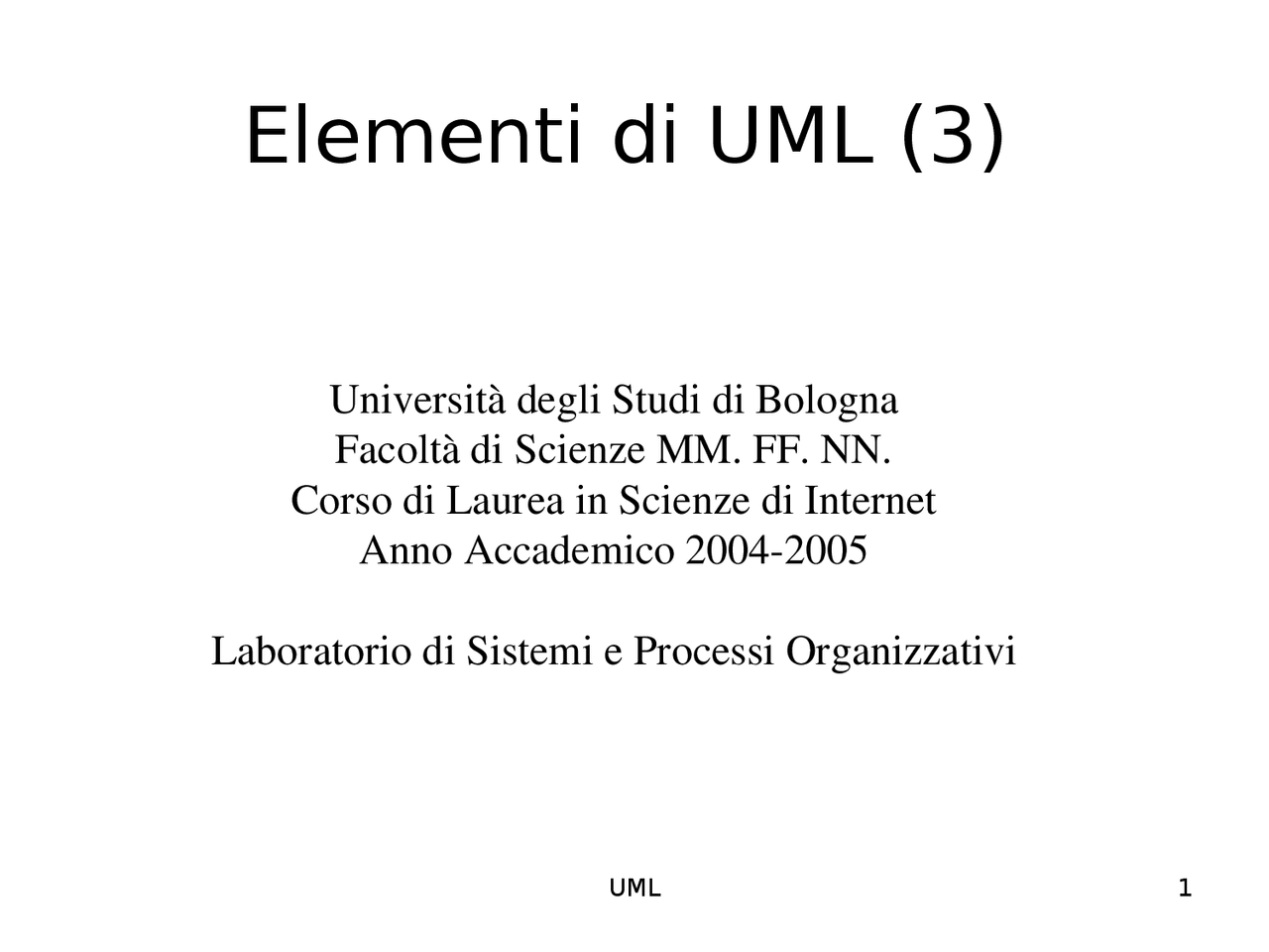 Diagramma Delle Classi Docsity