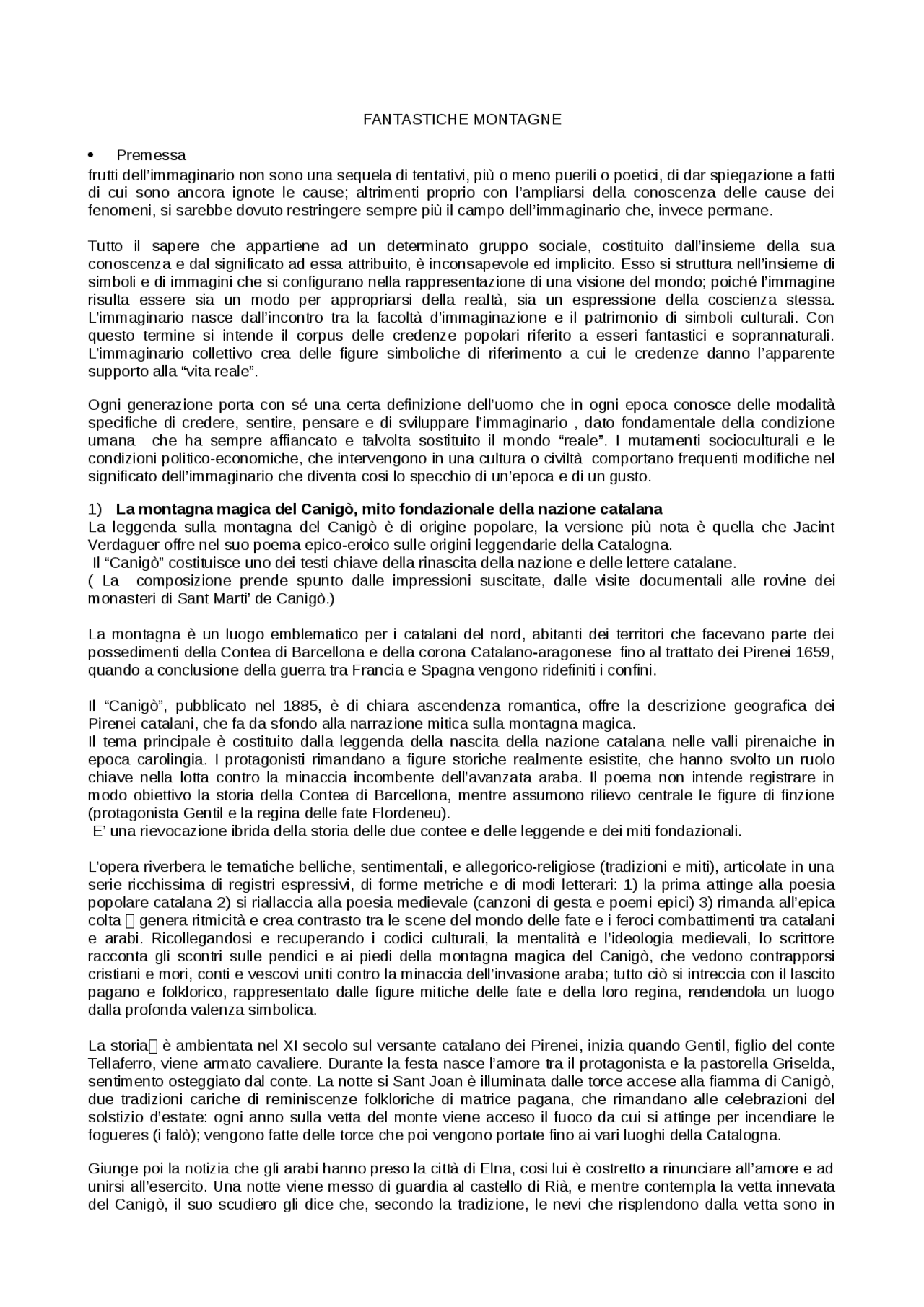 Antropologia culturale con la professoressa Laura Bonato - Docsity