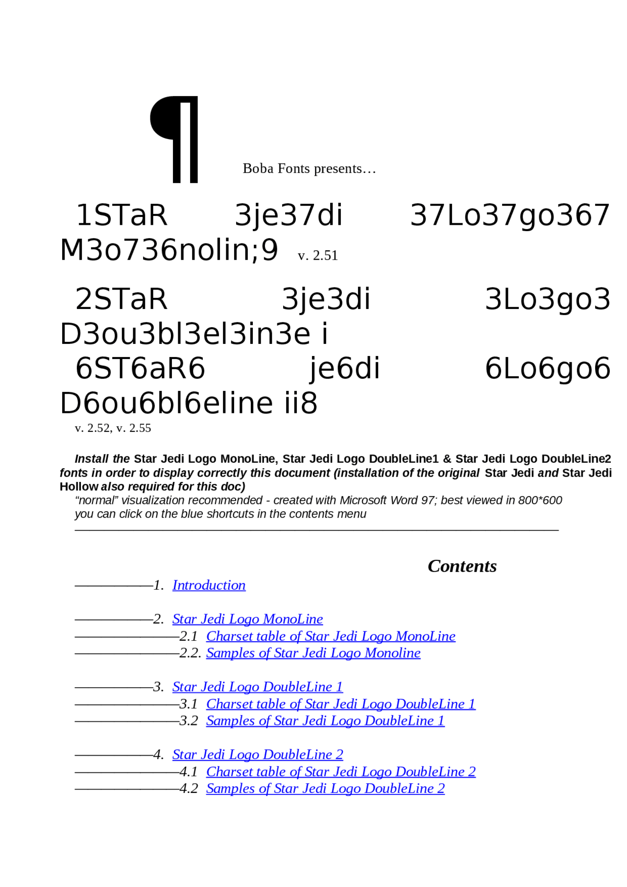 Logo star wars en word - Docsity