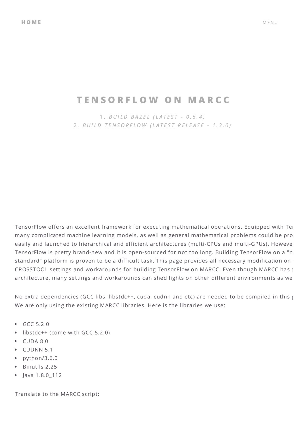 Tensorflow tensorflow - Docsity