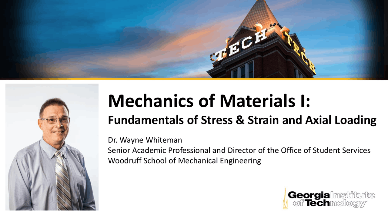 Strength Of Materials Docsity