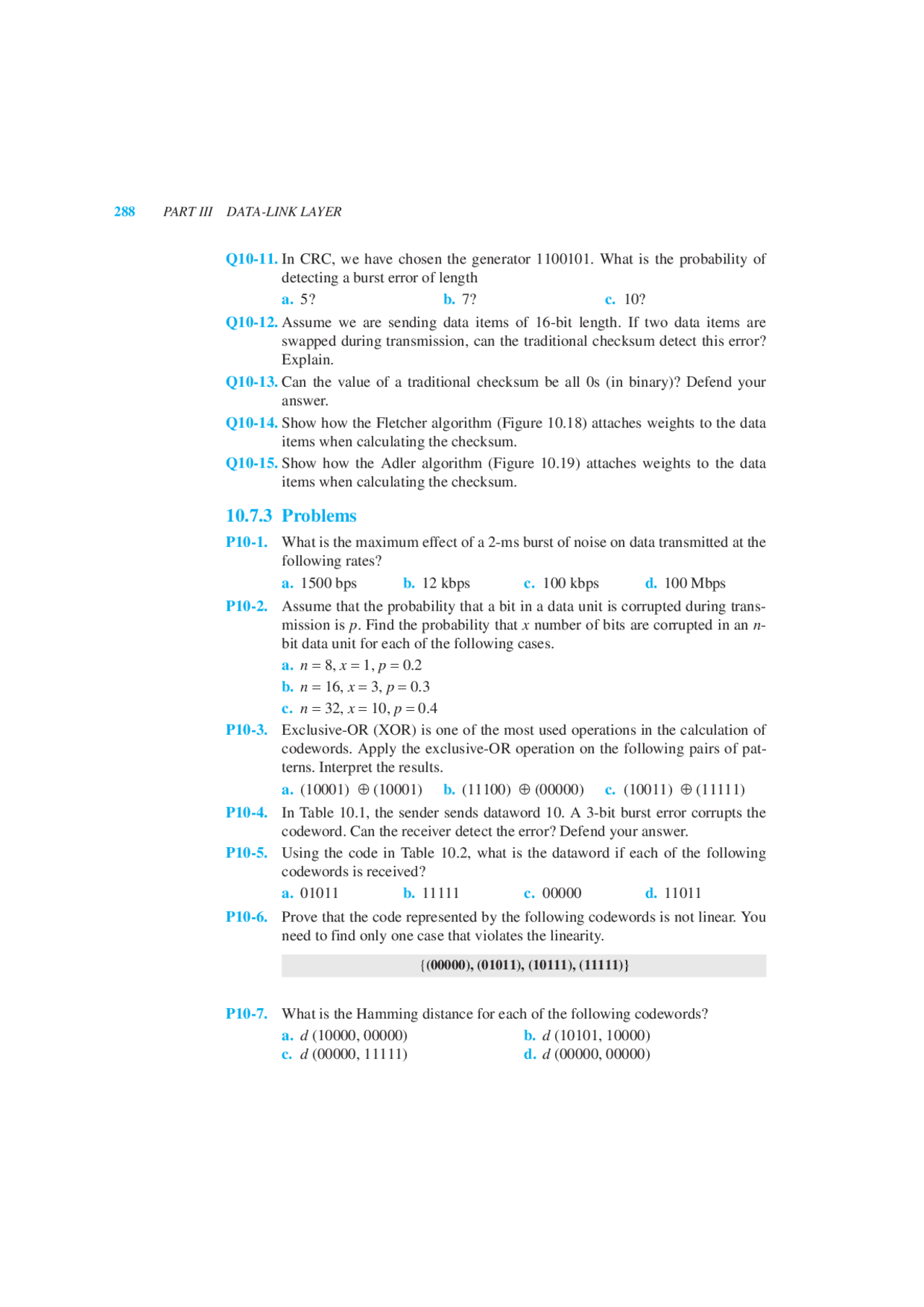 Data Communication chap 10 - Docsity