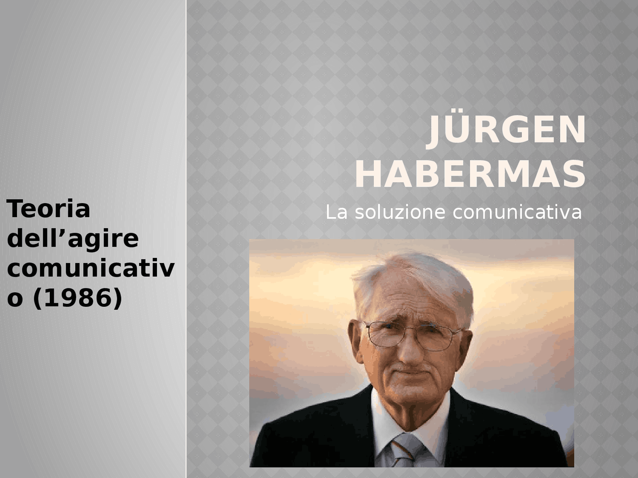 Habermas Slides Lezioni Docsity
