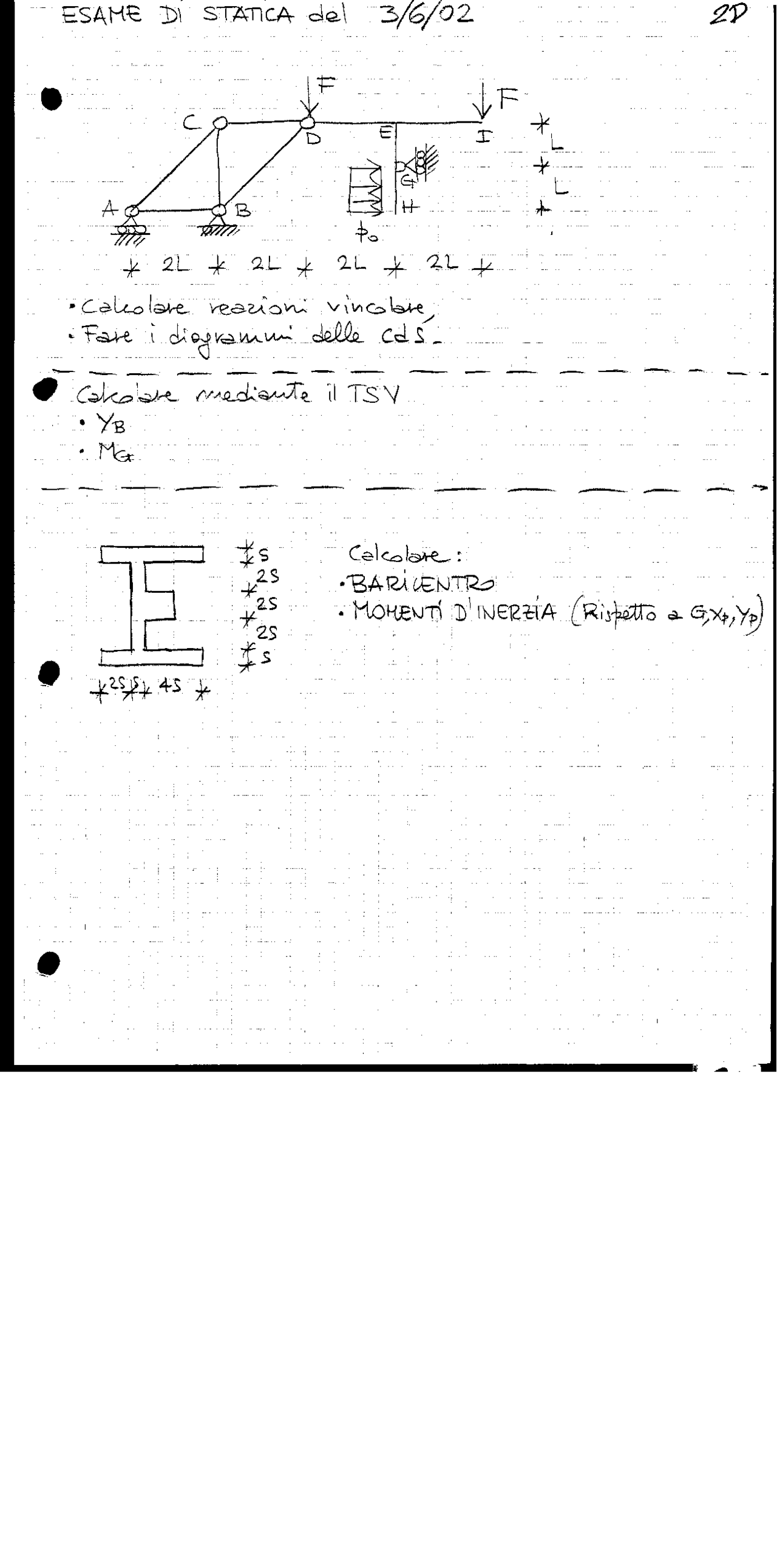 Statica Ingegneria Edile Docsity