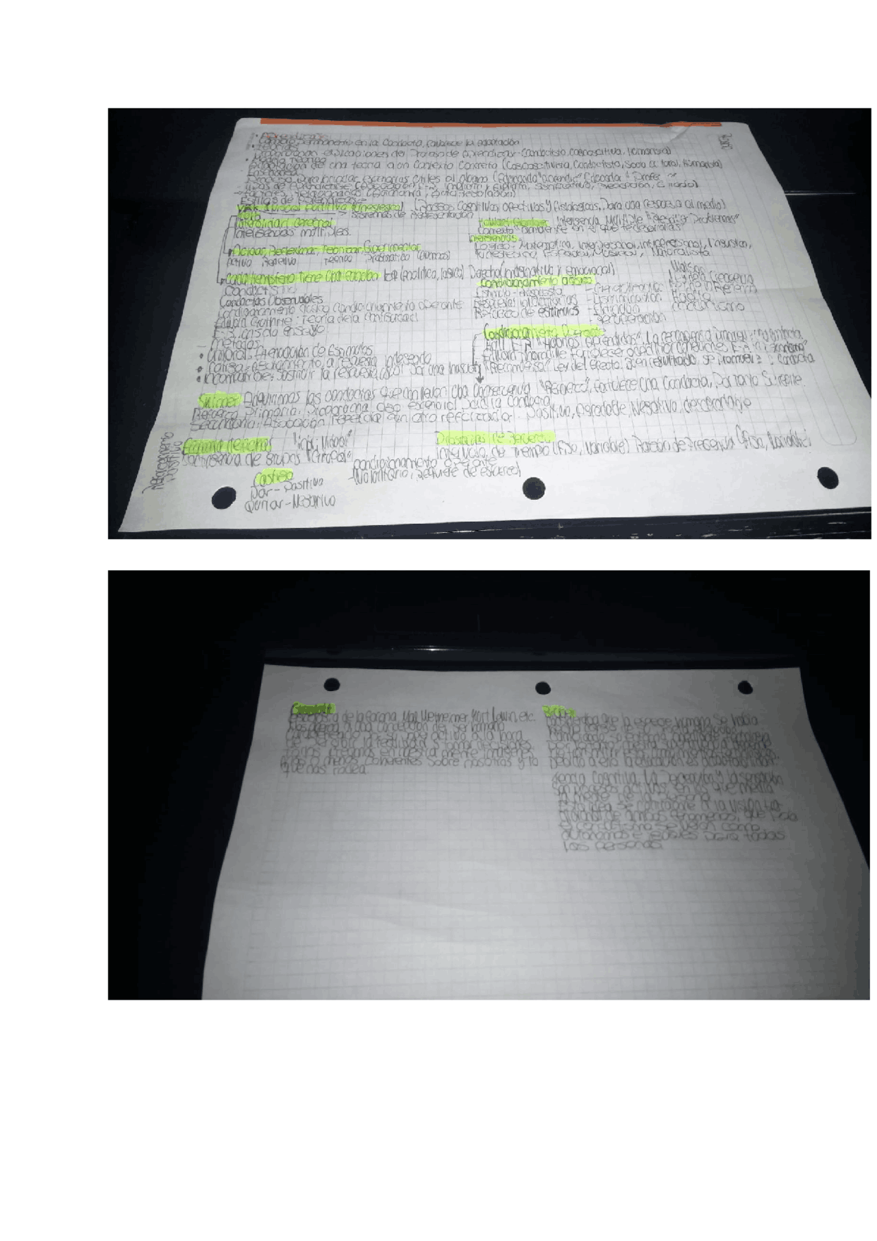 Repaso De Aprendizaje Docsity