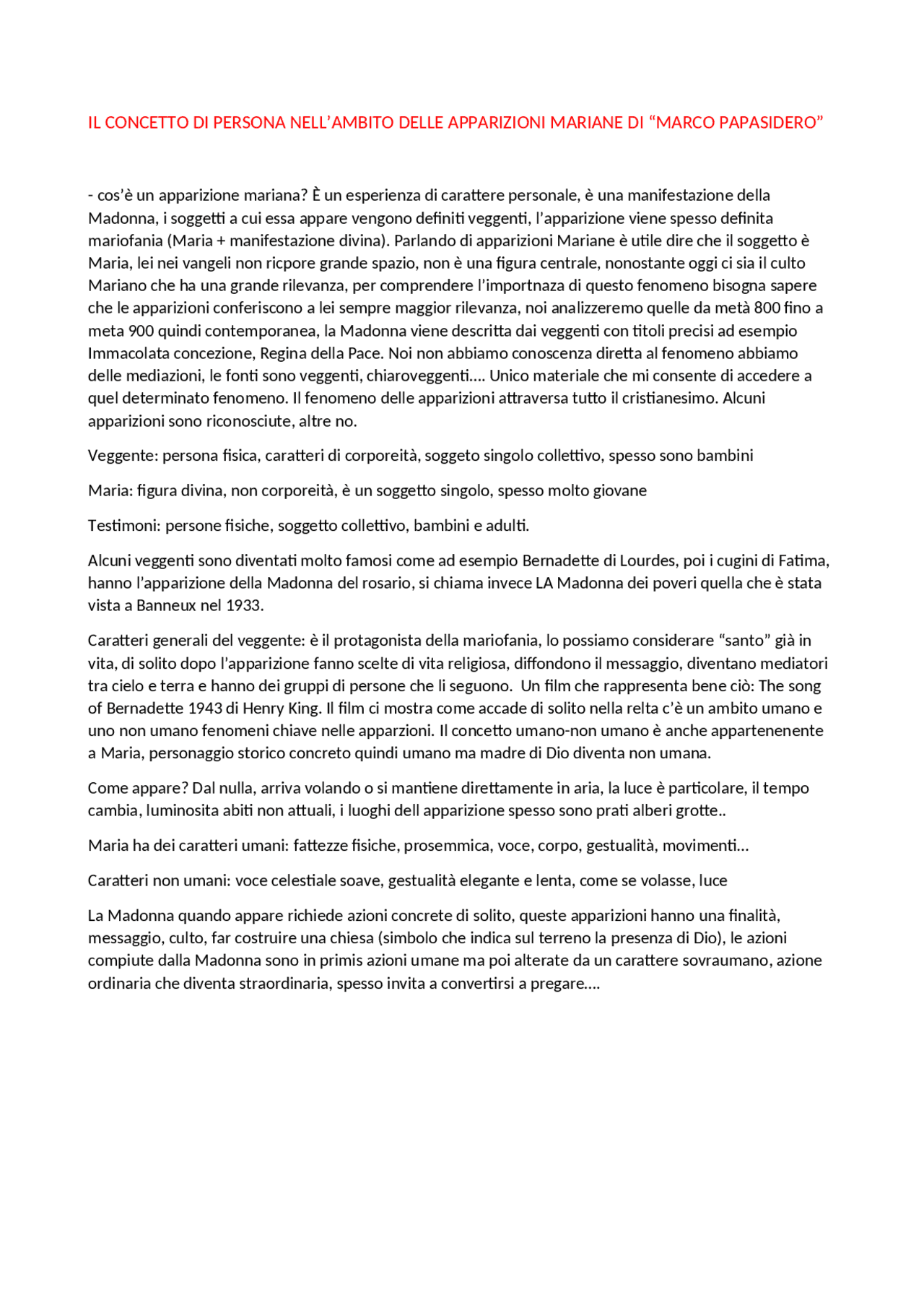 Appunti Lezioni Semiotica Docsity