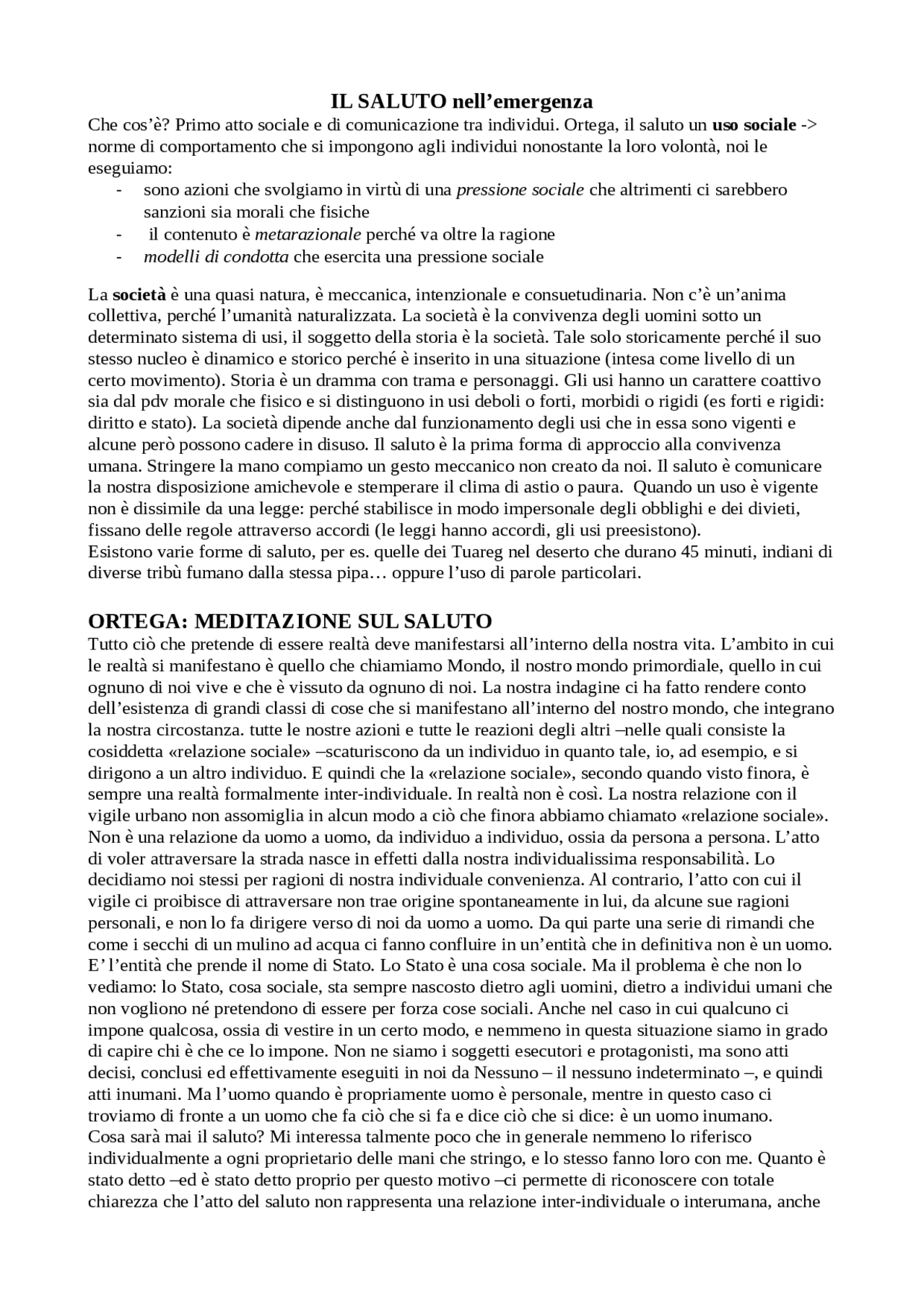 Bioetica Educazione E Società Savignano Docsity