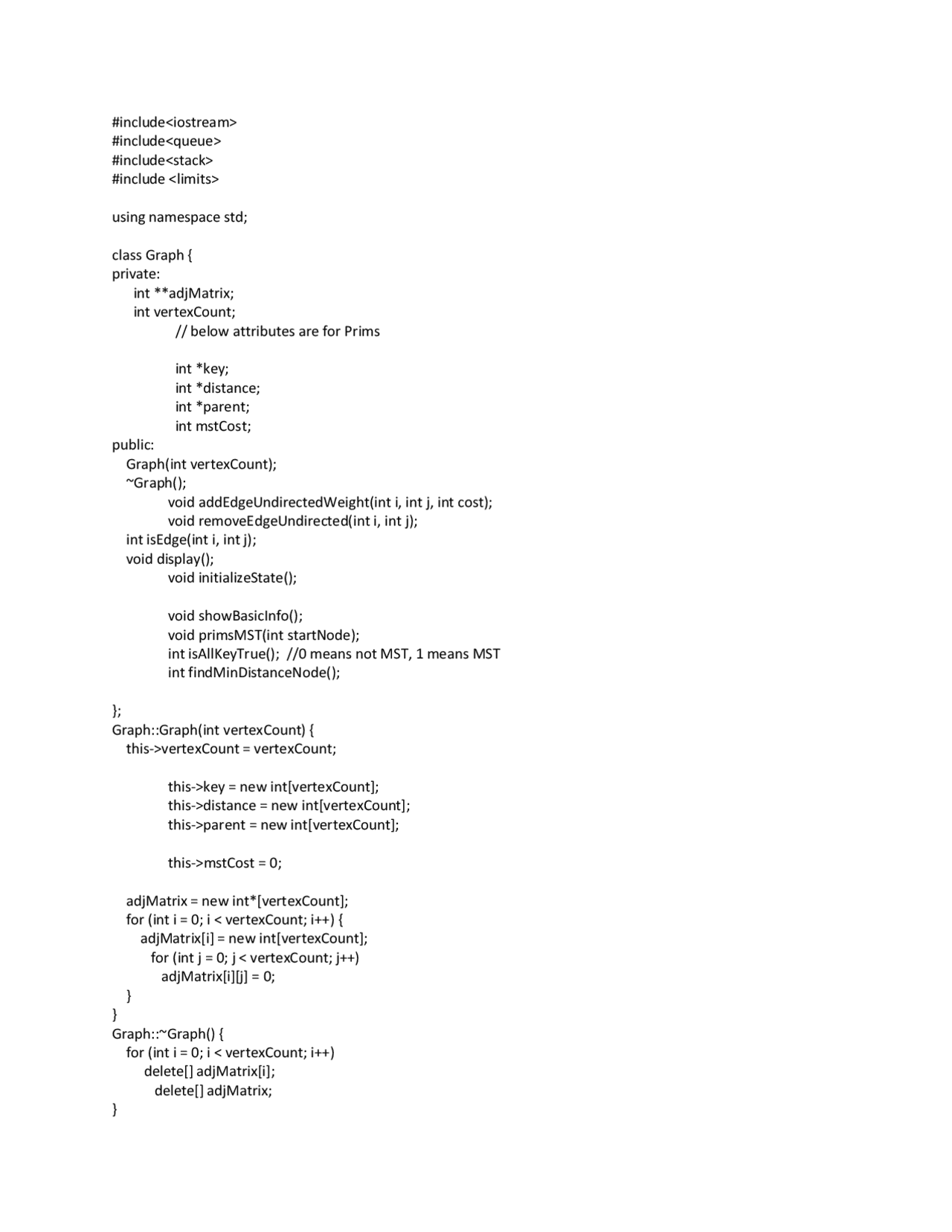 This is Prims algortihm - Docsity