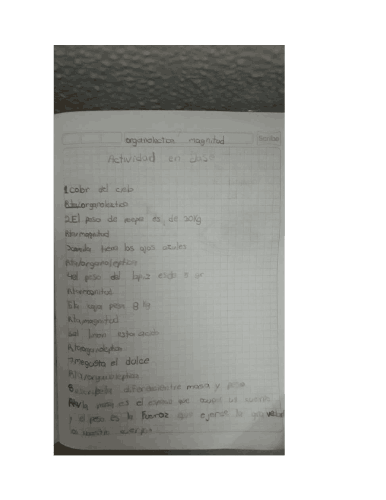 Propiedades de la materia de ciencias - Docsity