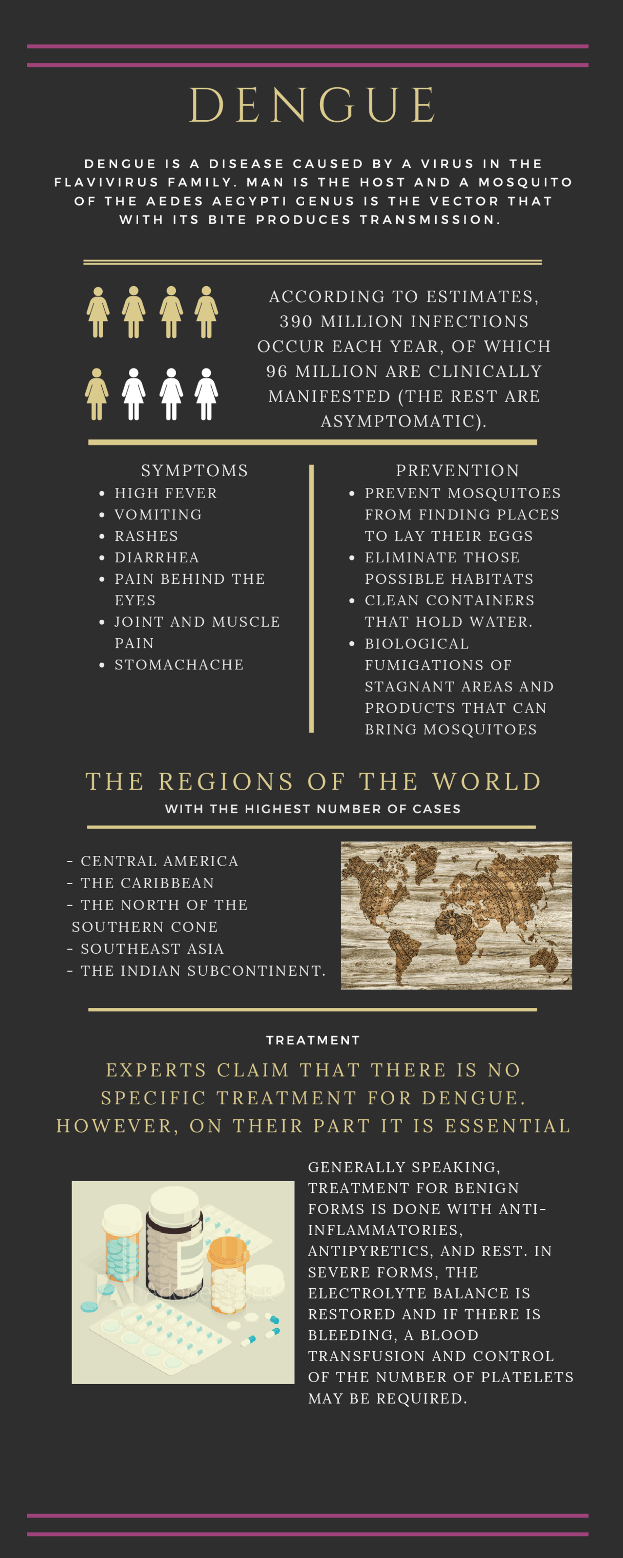 English Infographic - Dengue - Docsity