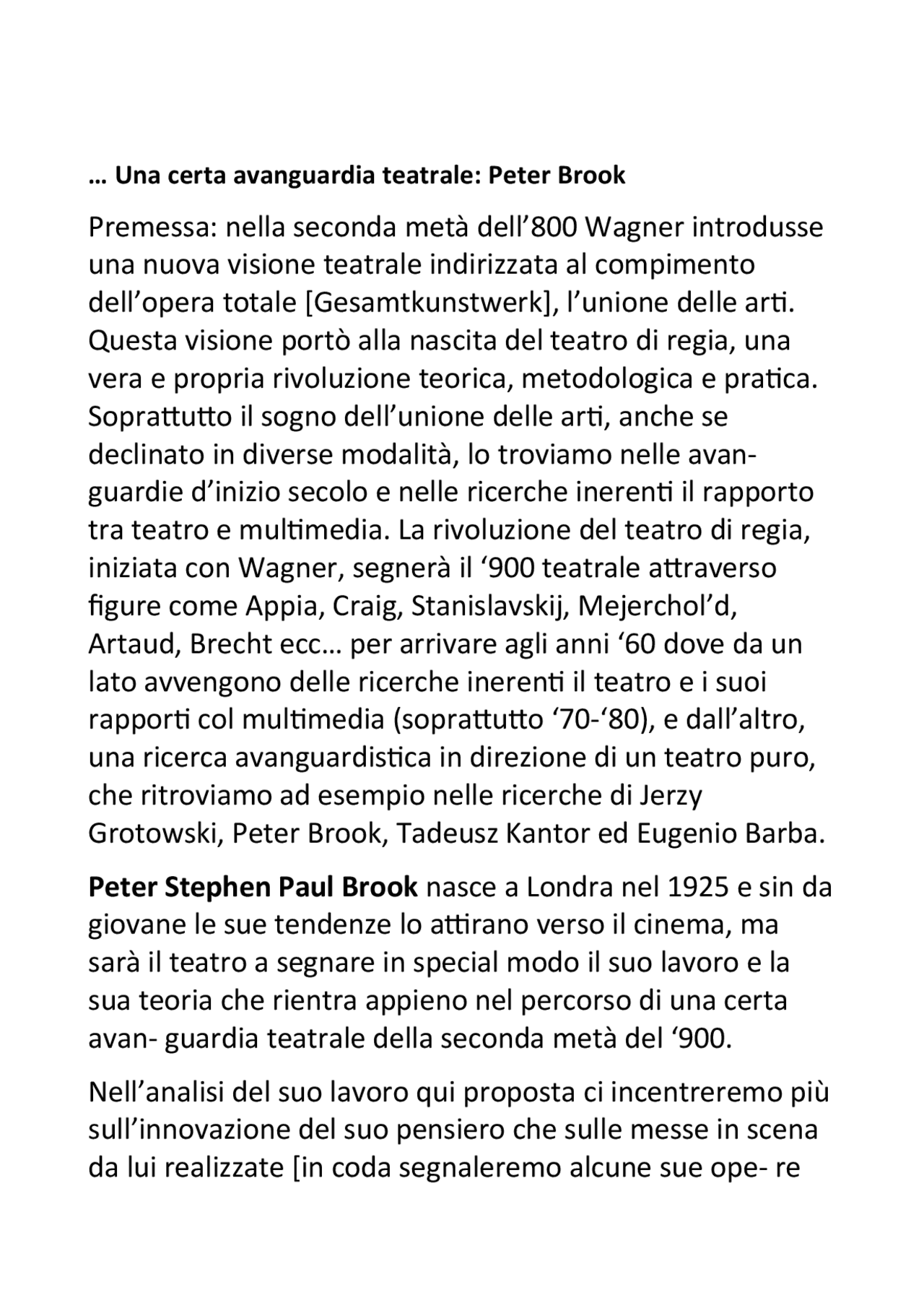 Riassunto Il Melodramma Della Nazione Docsity
