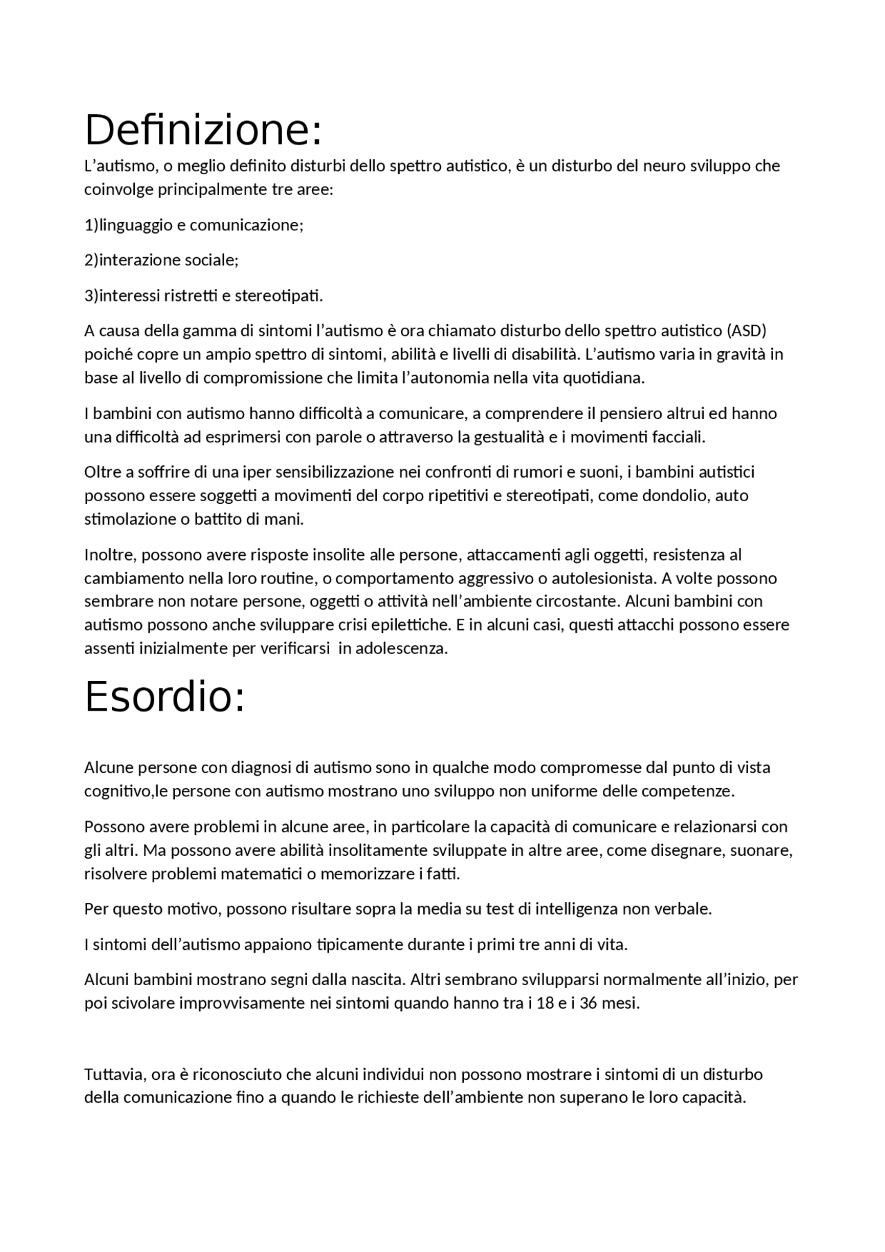 Scienze Della Formazione E Delleducazione Docsity
