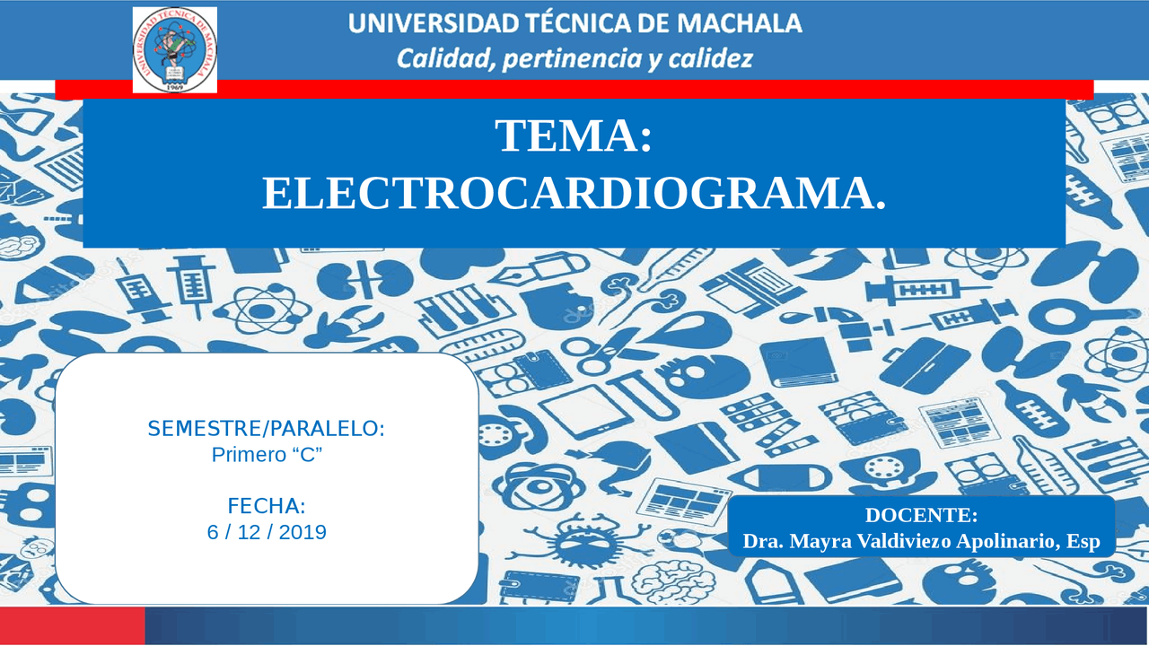 Electrocardiograma Normal, Fisiología 1 - Docsity