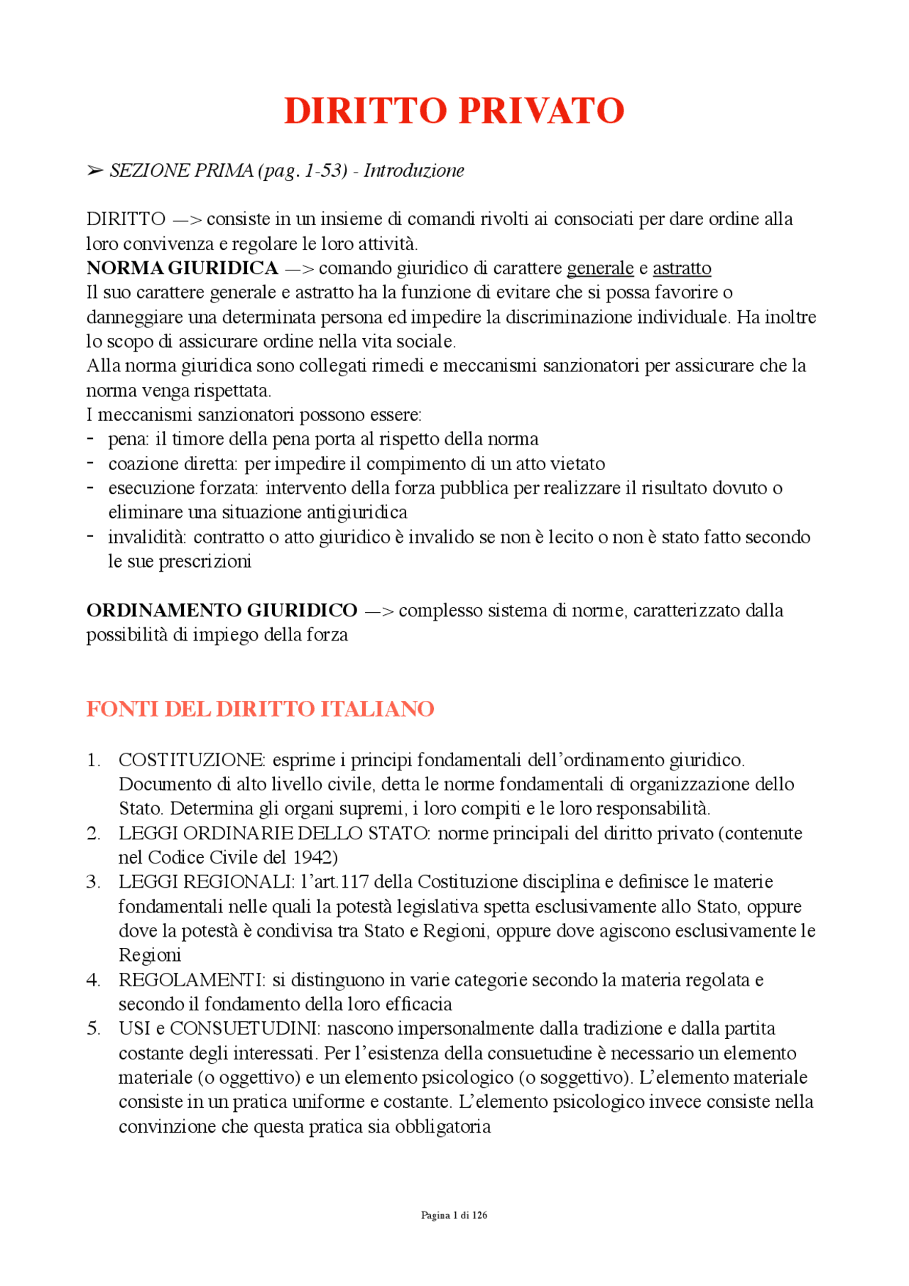 Riassunto Trimarchi Privato 1 Docsity