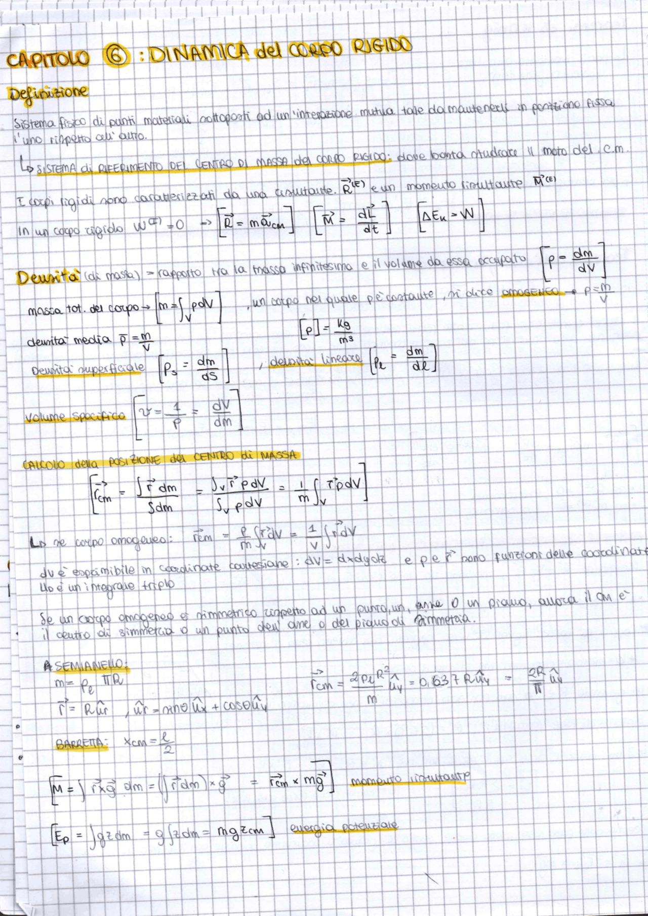 Riassunti Fisica 1 Parte 2 Appunti Di Fisica Docsity