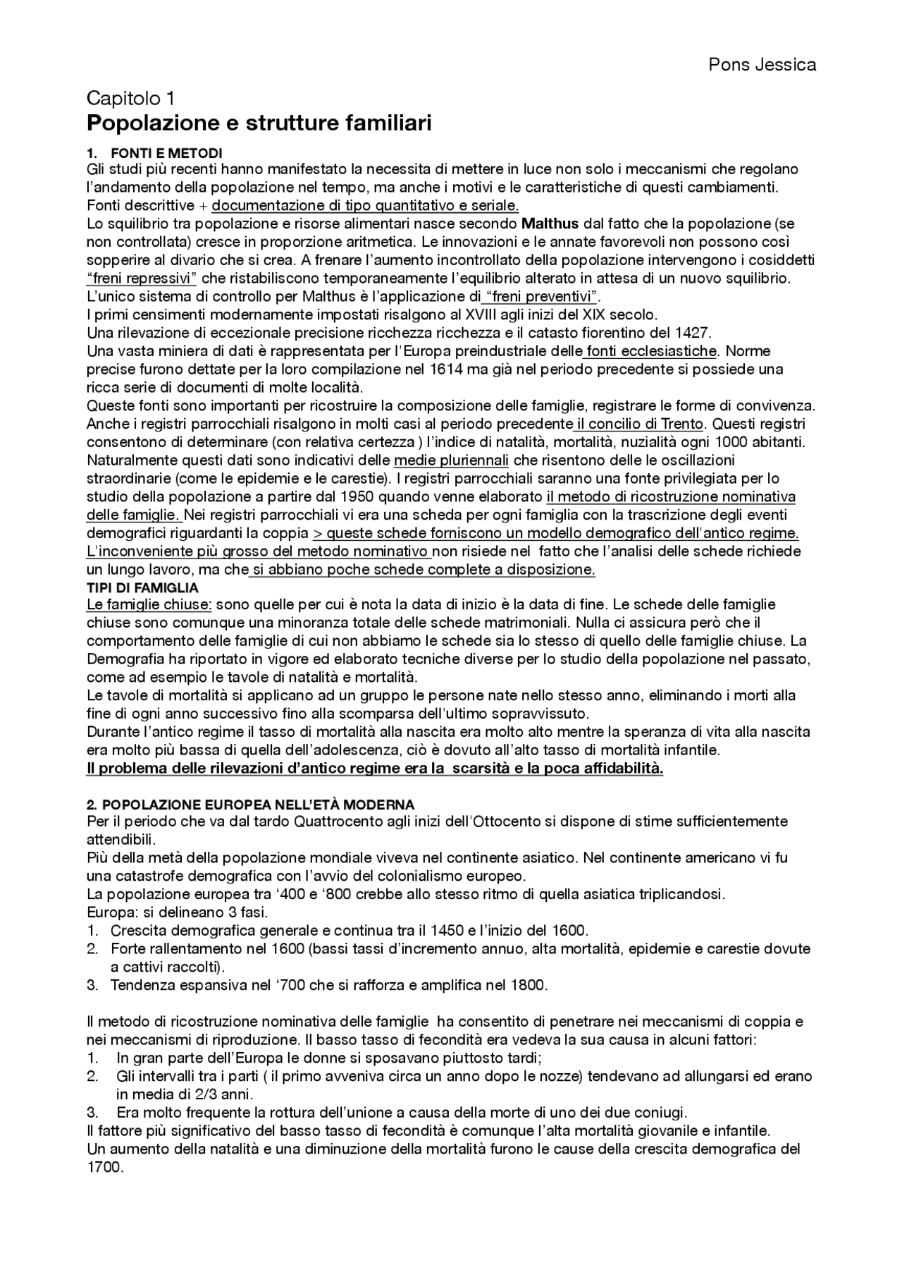 Storia moderna 1492-1848, Carlo Capra - Docsity