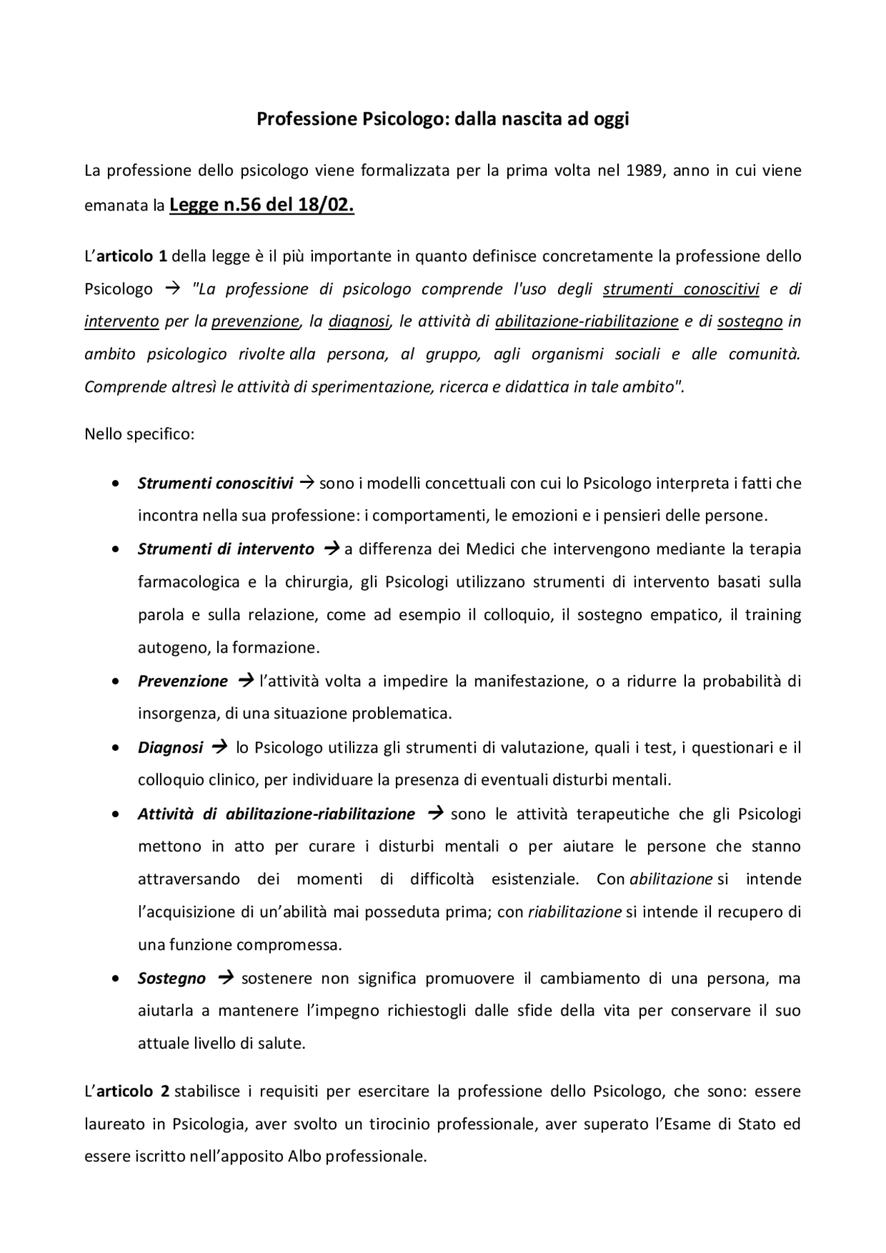 Codice Deontologico Docsity