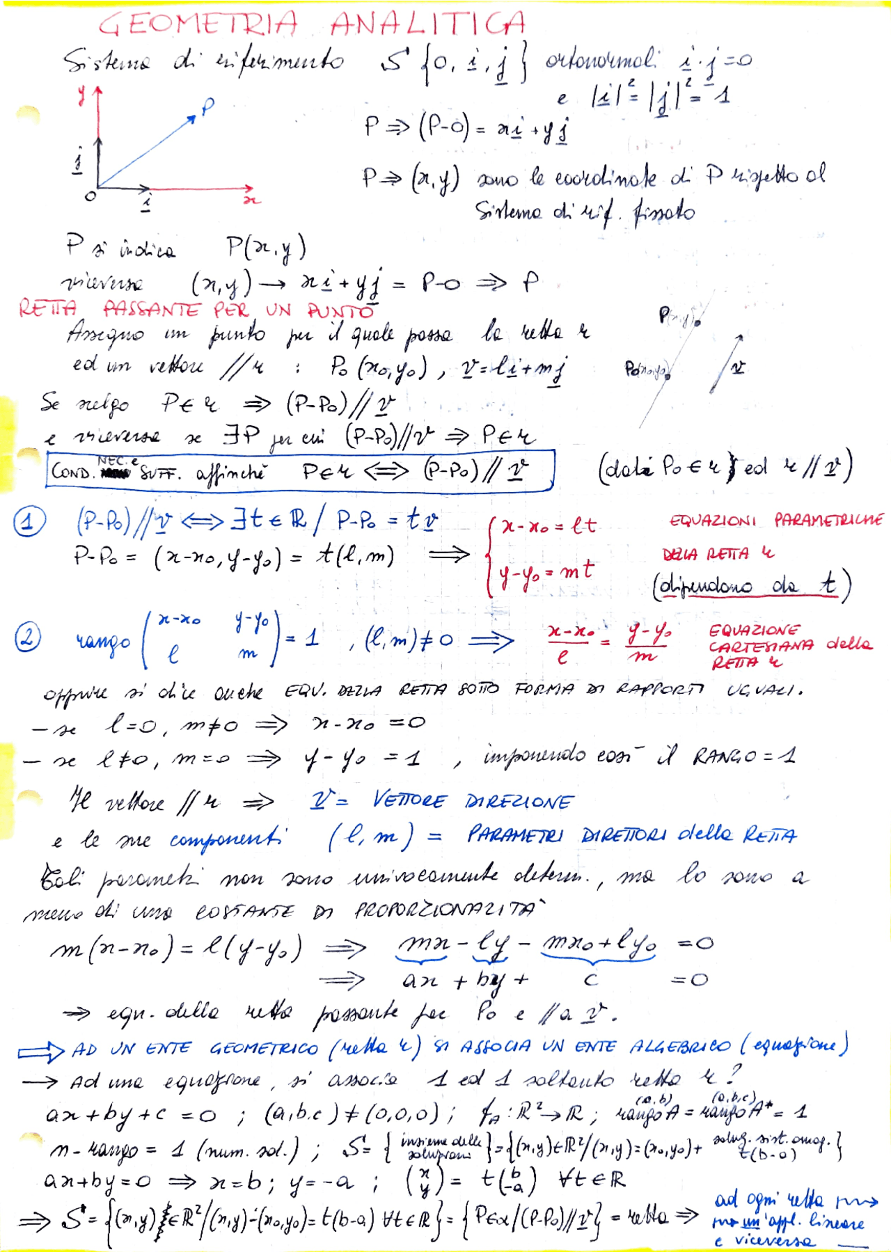 Geometria Analitica Nello Spazio 1 Docsity