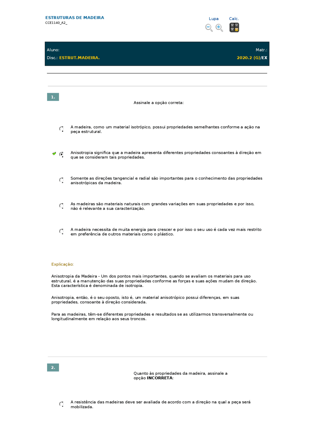 Exercícios E Testes Docsity
