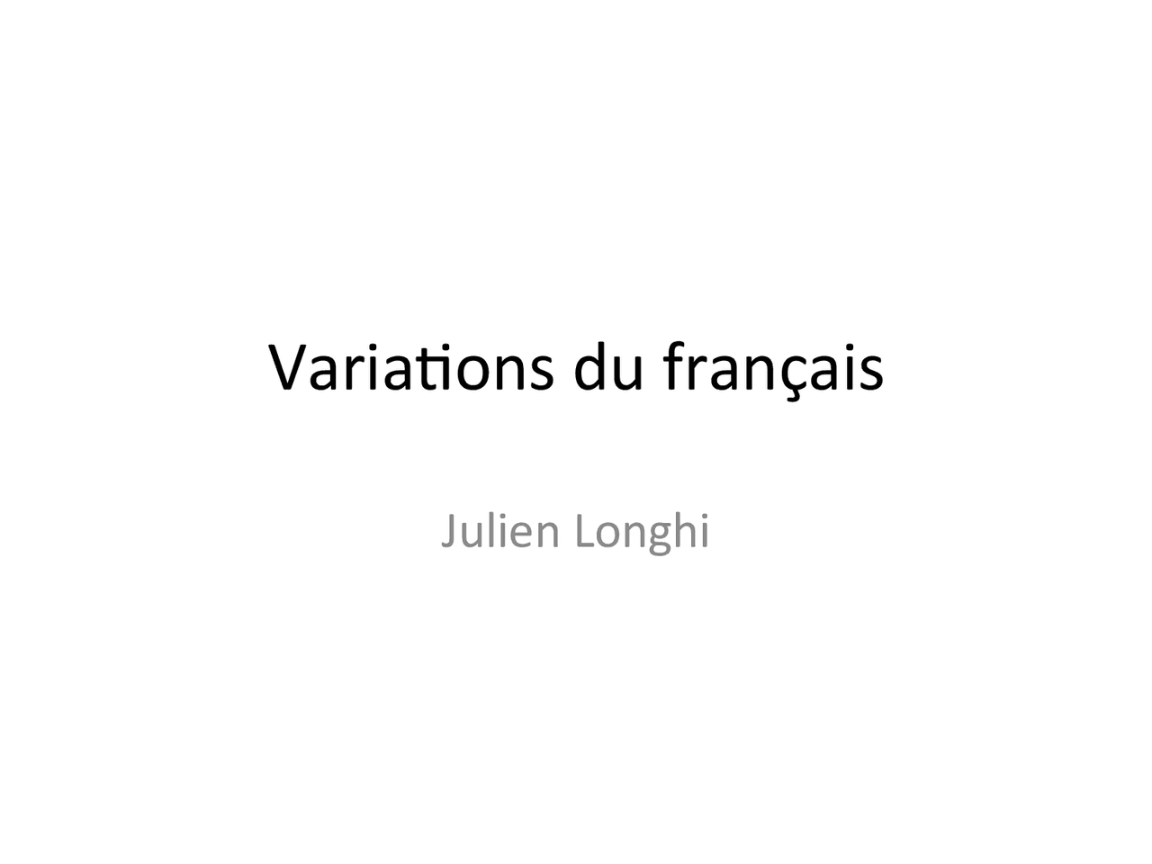 Modulo Teorico 3 Lingua Francese Dispense Docsity