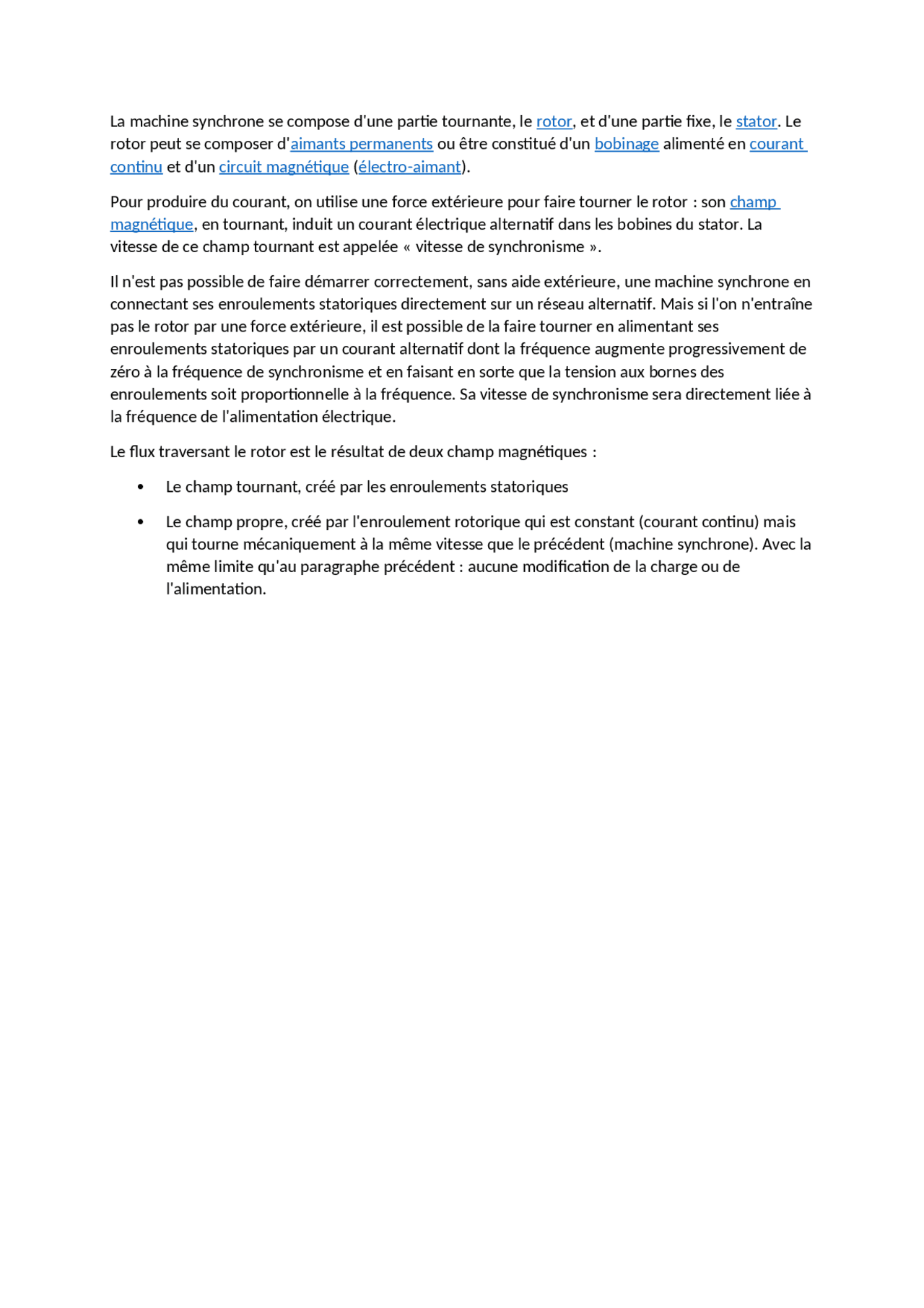 Machine Synchrone Pdf Docsity