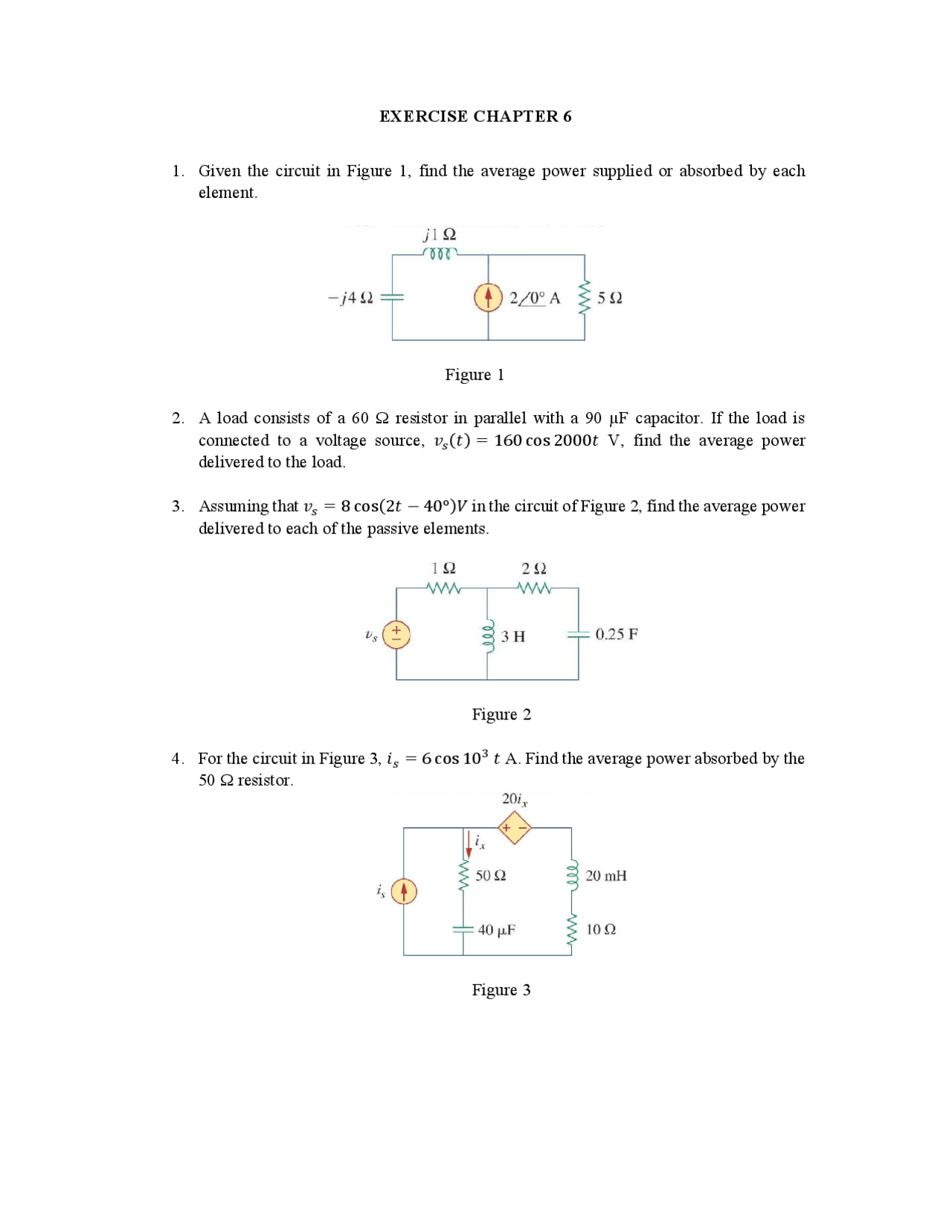 Electrical Circuits 2 (EE 002) - Docsity