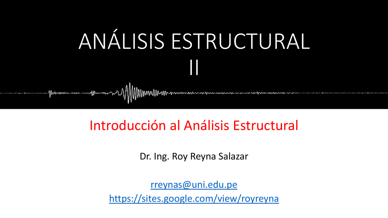 Analisis Estructural Ii Docsity