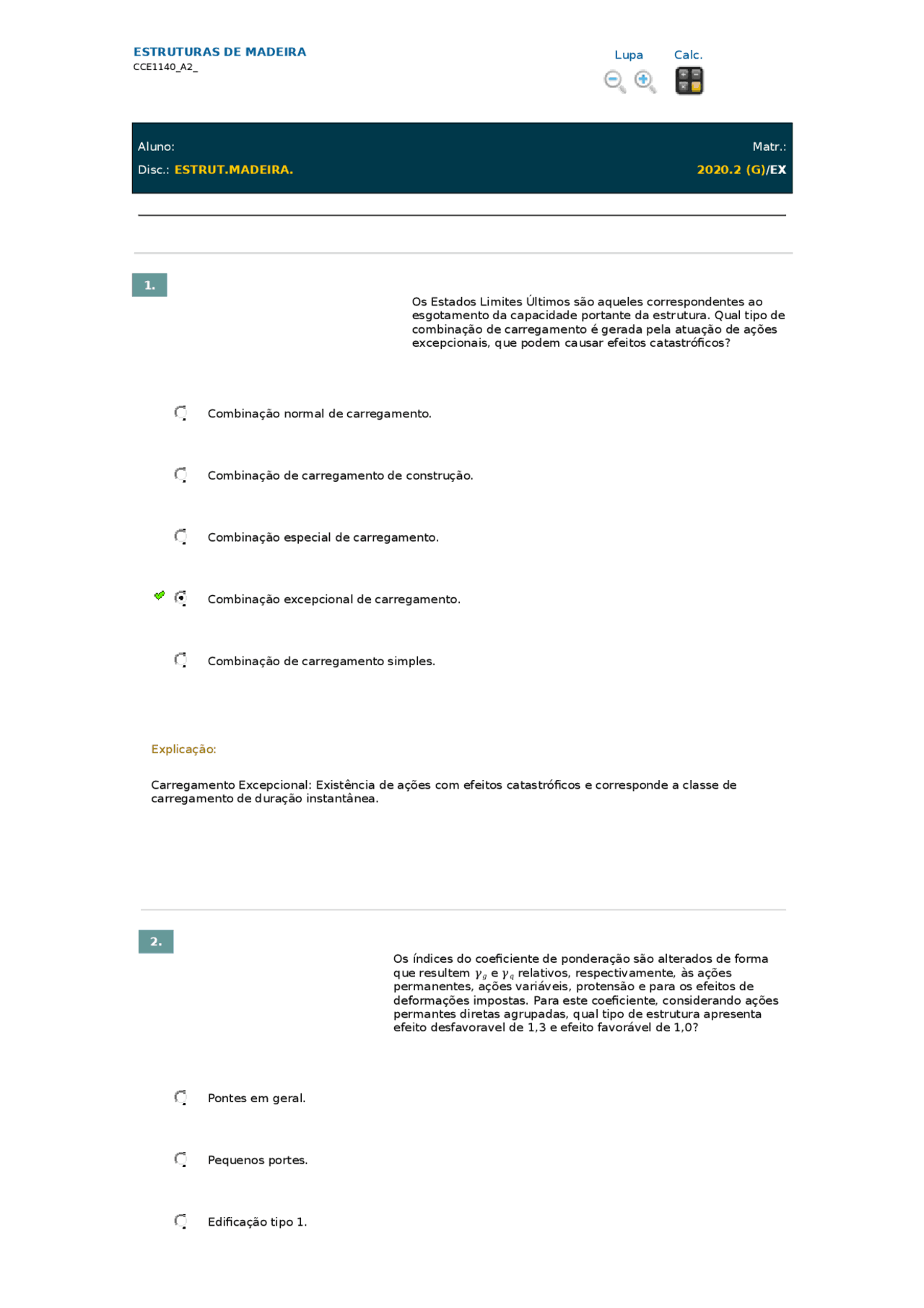 Exercícios E Testes Docsity