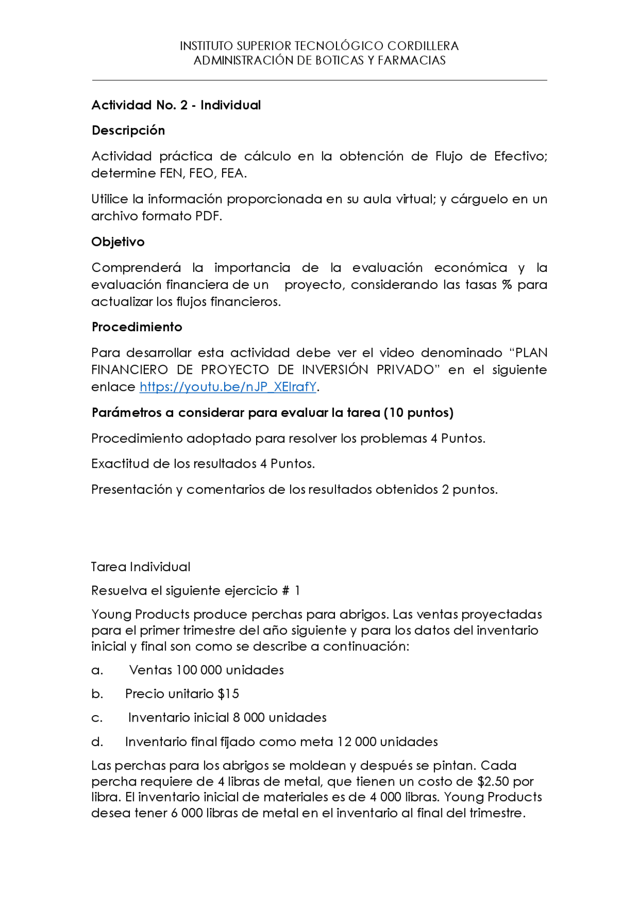 PRESUPUESTOS Y FLUJO DE CAJA NETA - Docsity