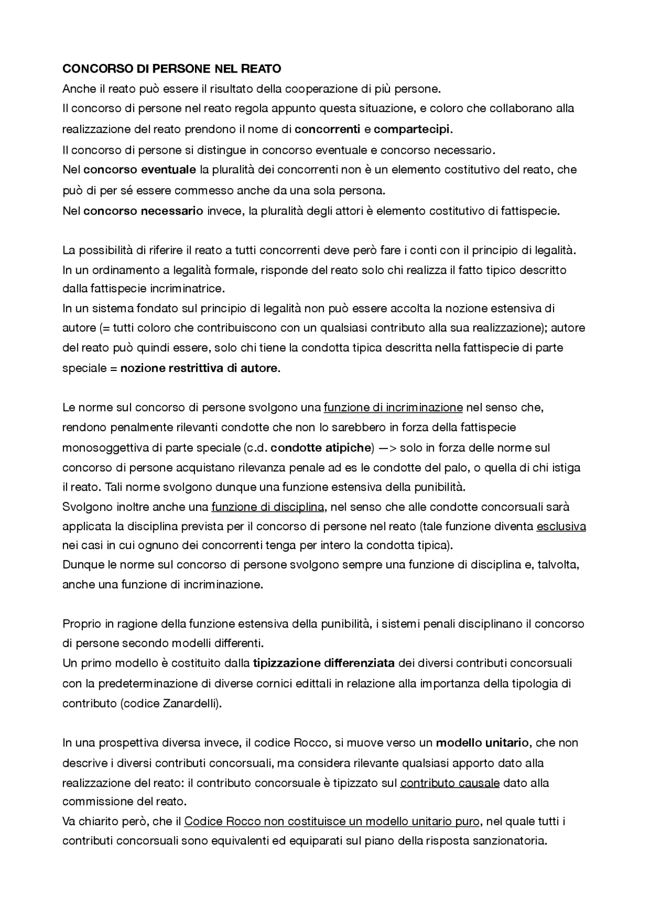 Diritto Penale I Grosso Docsity