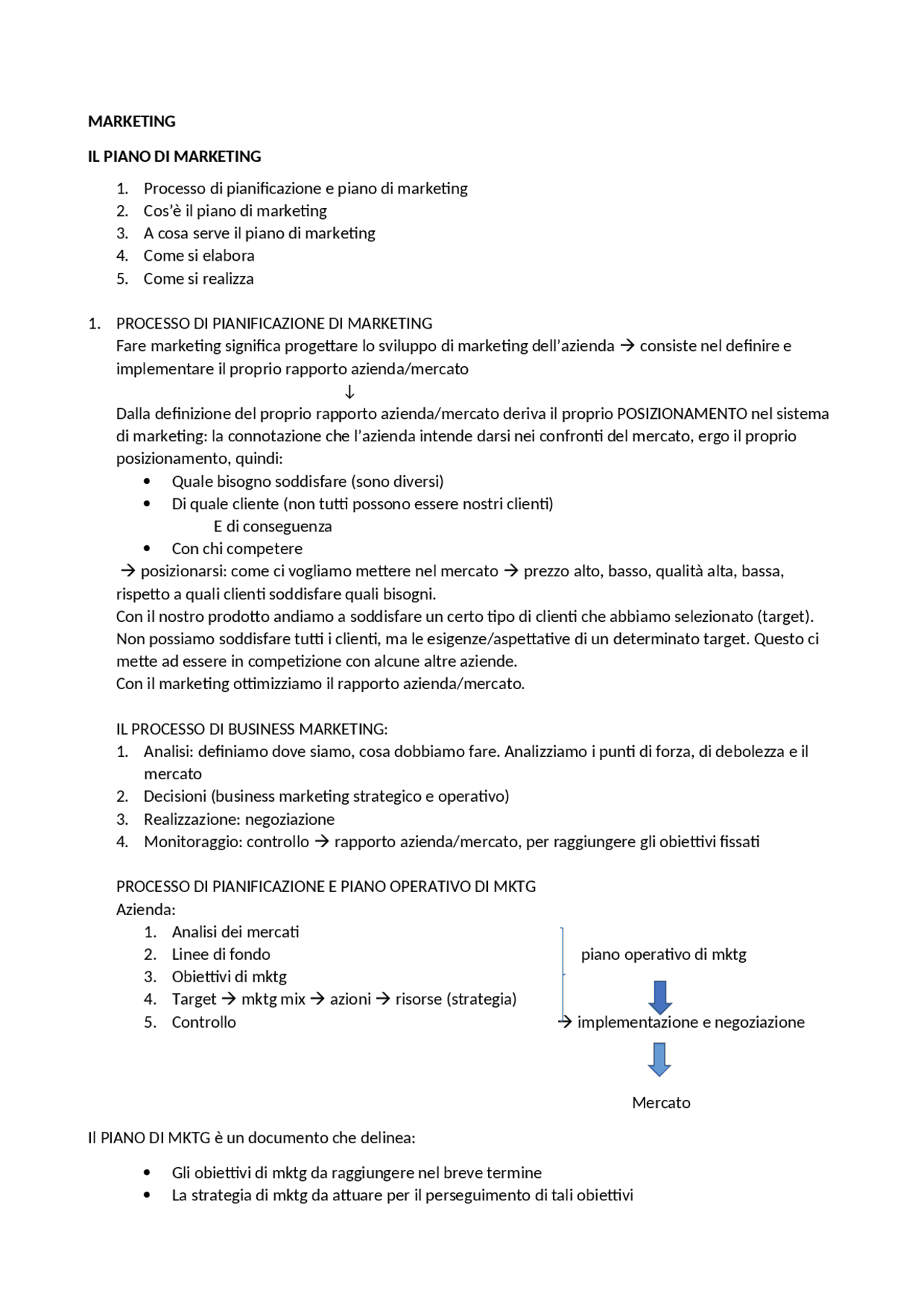 Marketing 2 Semestre Battaglia Docsity