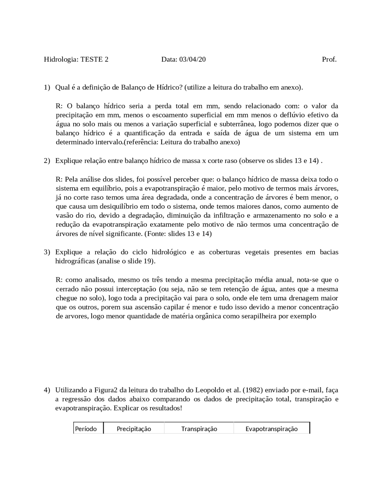 Hidrologia Aplicada A Engenharia Ambiental Módulo 2 Docsity