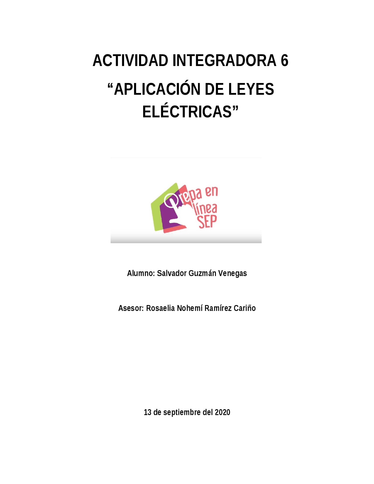Actividad Integradora 6 Modulo 12 Ejercicios De Física Docsity