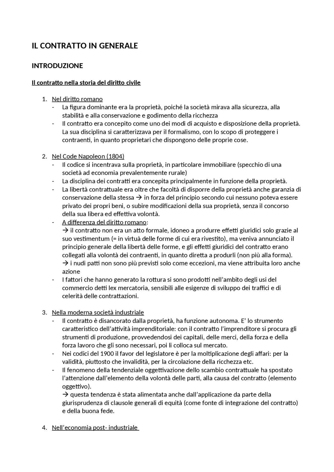 Riassunti Diritto Civile Galgano Docsity