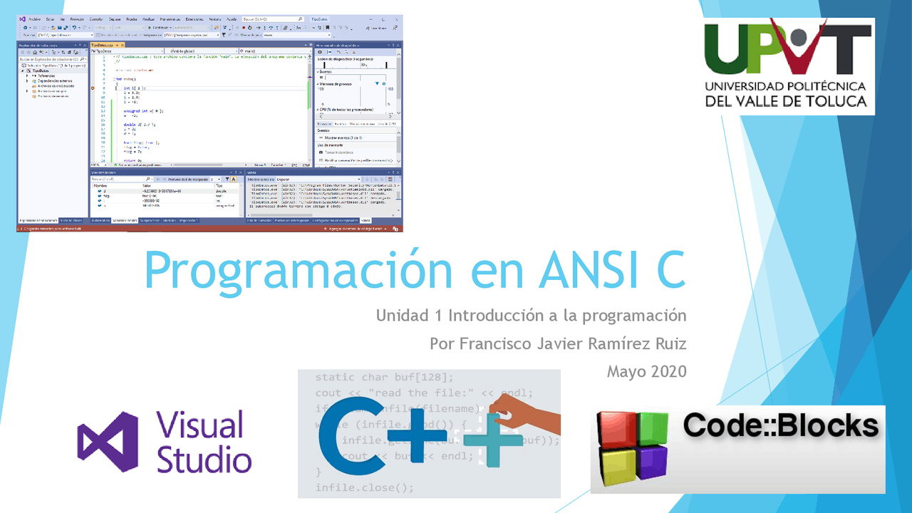 Programacion en c++ un pequeño tutorial | Slide di Programmazione C ...