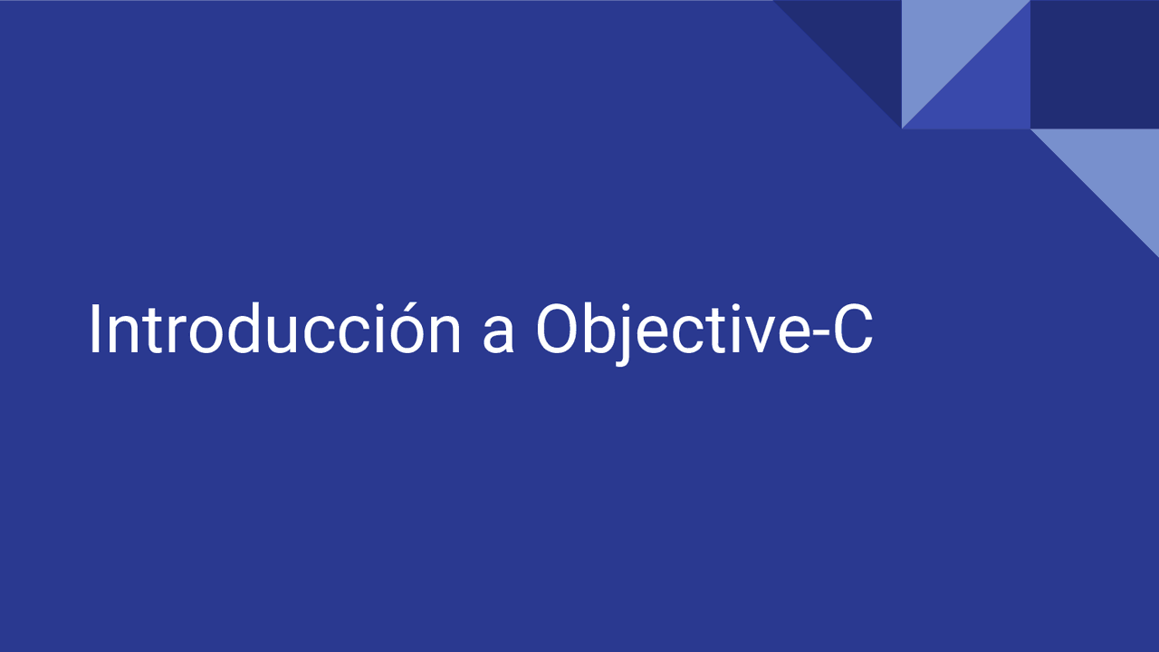 Inicia con Objective-C Book - Docsity