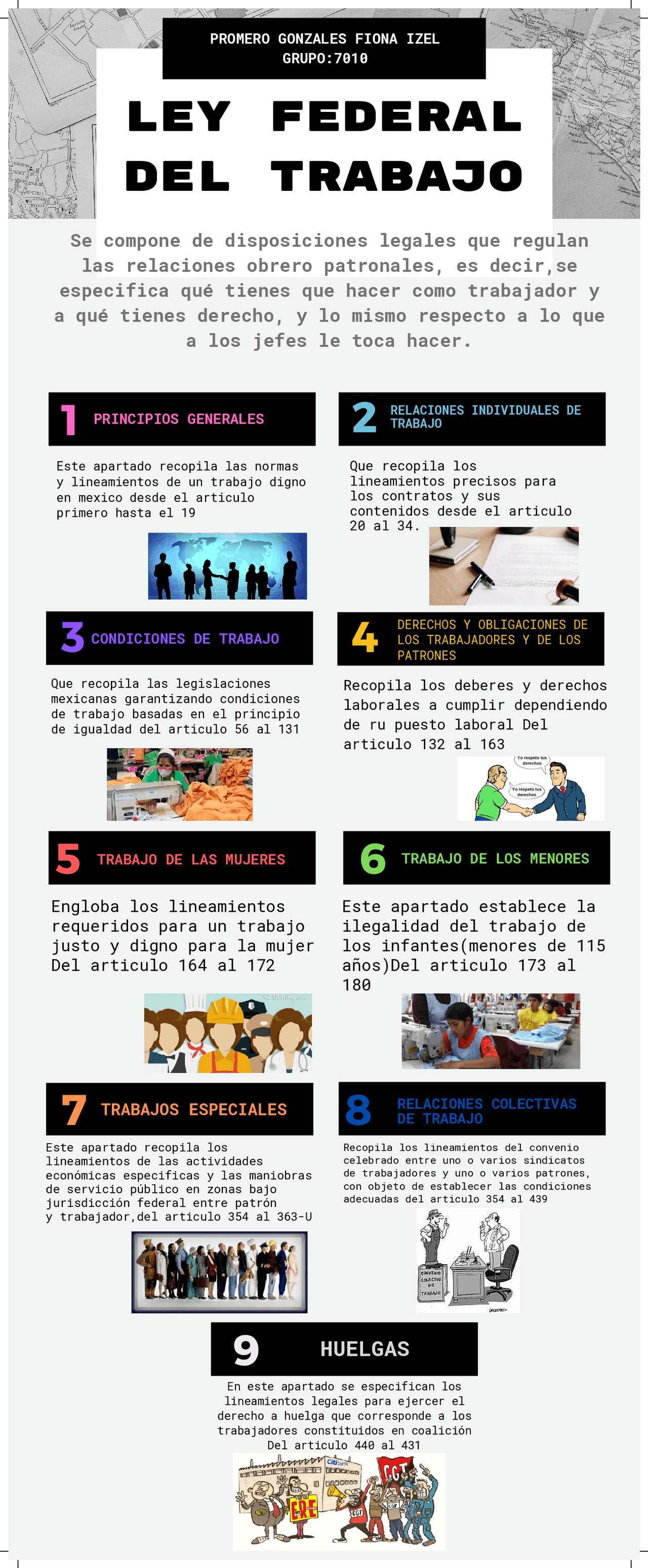 Contenidos completos de la ley federal de trabajo mexicana - Docsity