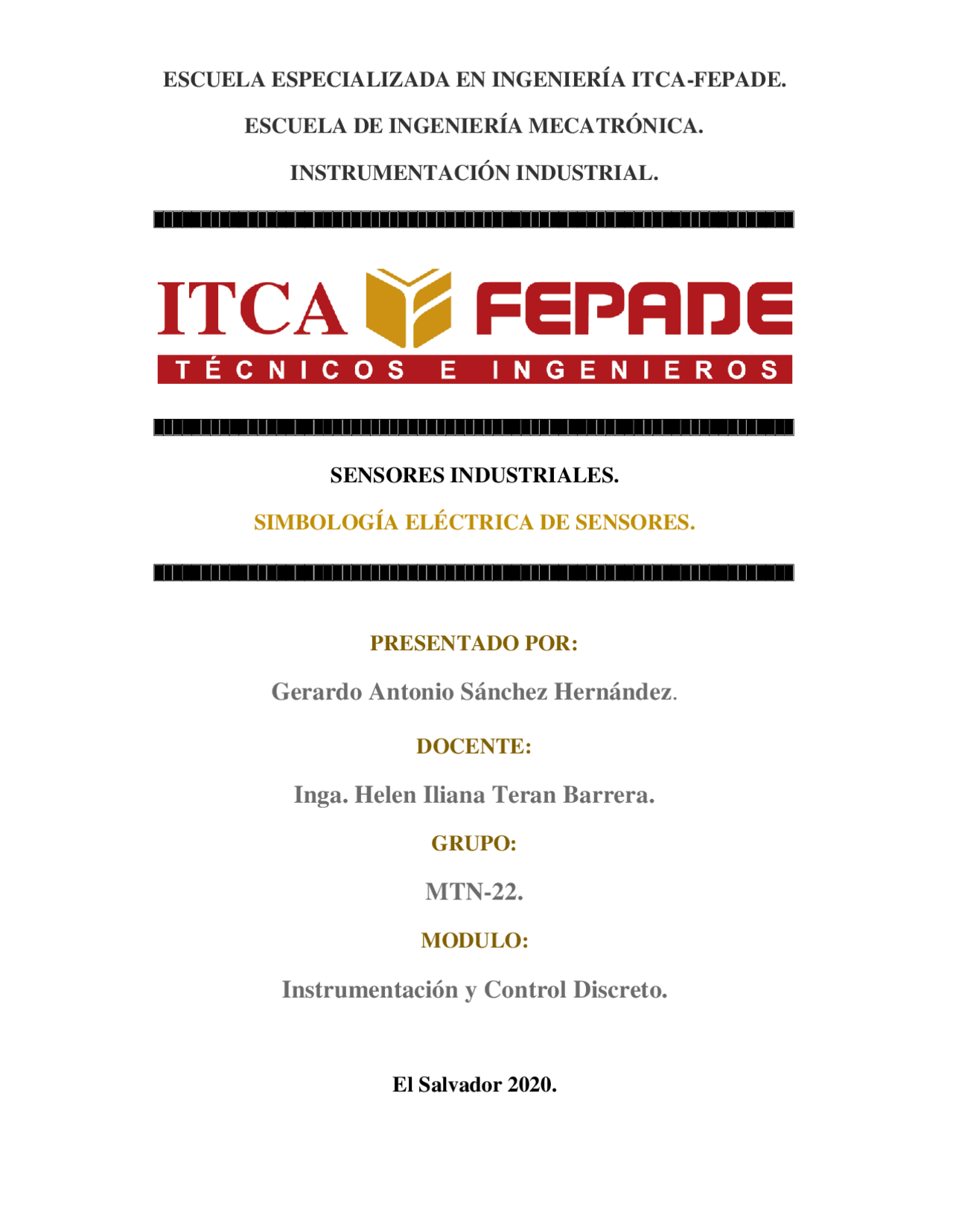 Simbología de sensores | Guías, Proyectos, Investigaciones de Medición ...